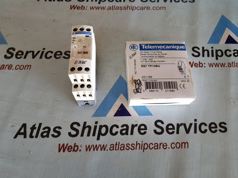 Telemecanique RE7 TP13BU On Delay Timer Relay – Atlas Shipcare Services