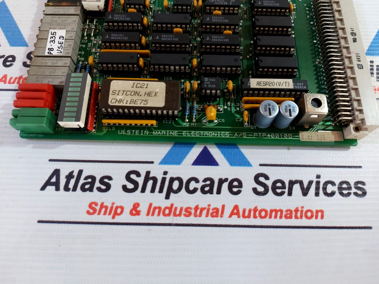 ULSTEIN MARINE PTP40010B PCB CARD – Atlas Shipcare Services