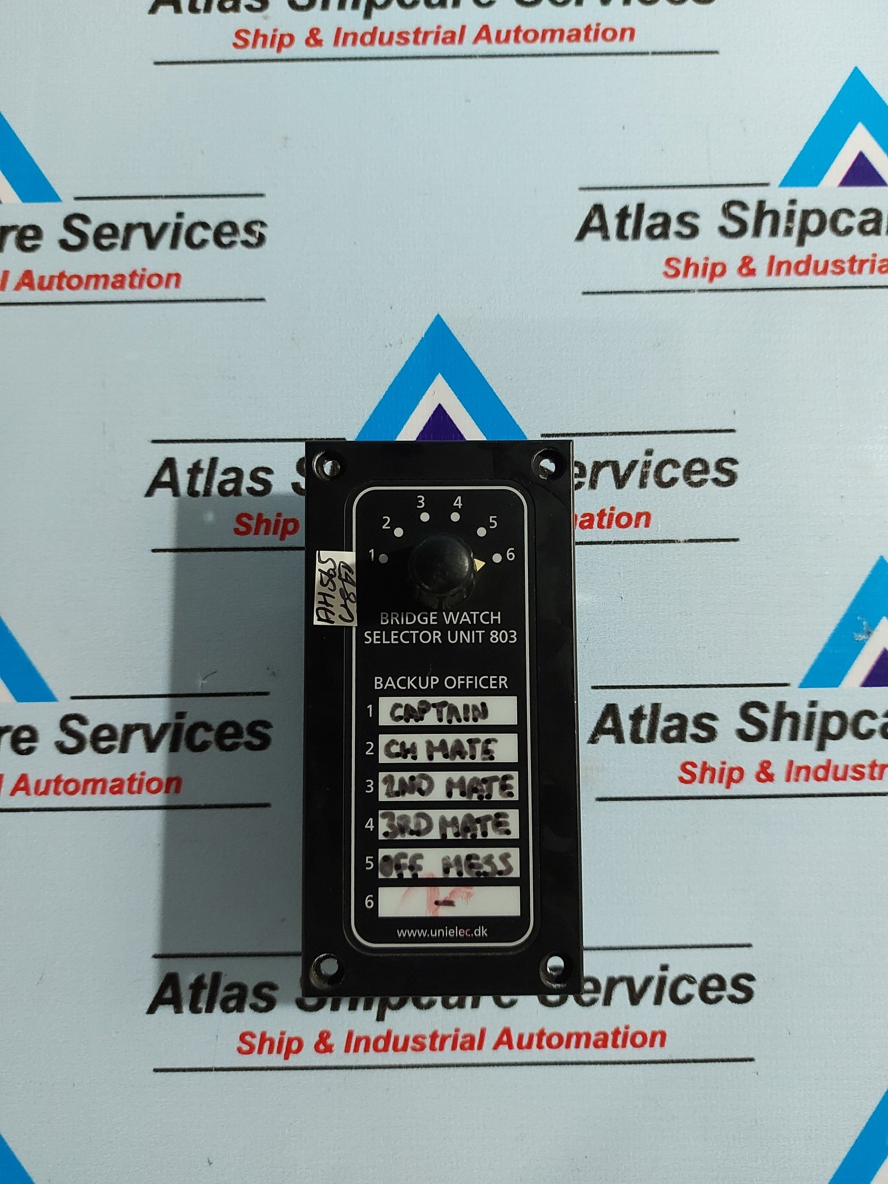 UNI-SAFE 803 BRIDGE WATCH SELECTOR UNIT – Atlas Shipcare Services