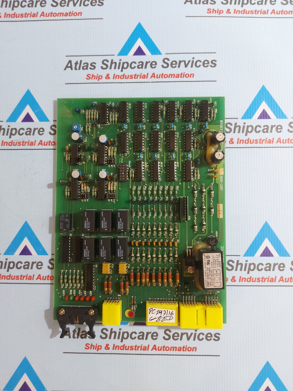 UZUSHIO ELECTRIC UST-206A PCB CARD – Atlas Shipcare Services