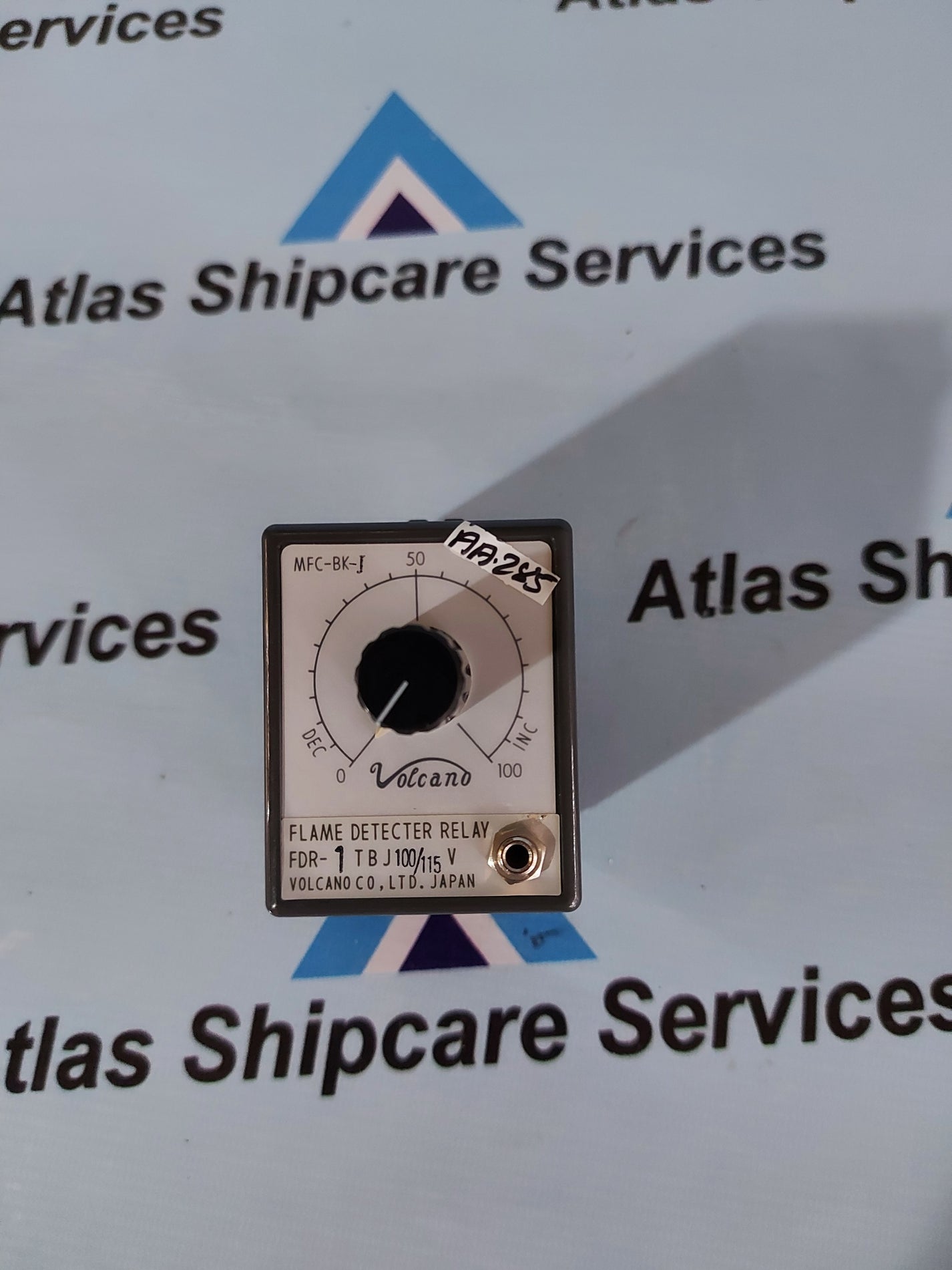 VOLCANO FDR-1 TBJ FLAME DETECTOR RELAY 110/115V – Atlas Shipcare Services