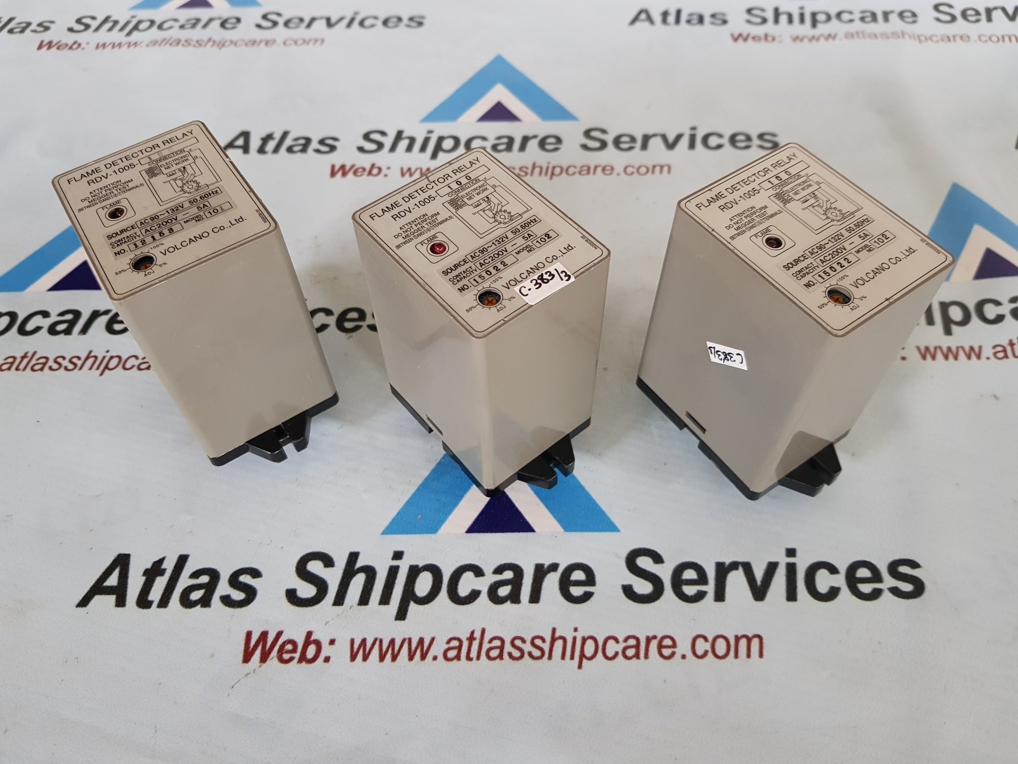 VOLCANO RDV-1005-100 FLAME DETECTOR RELAY – Atlas Shipcare Services