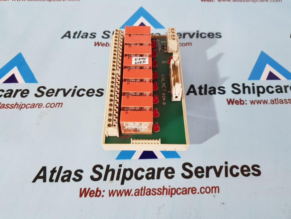 Valmet Automation RSM-8 Relay Module – Atlas Shipcare Services