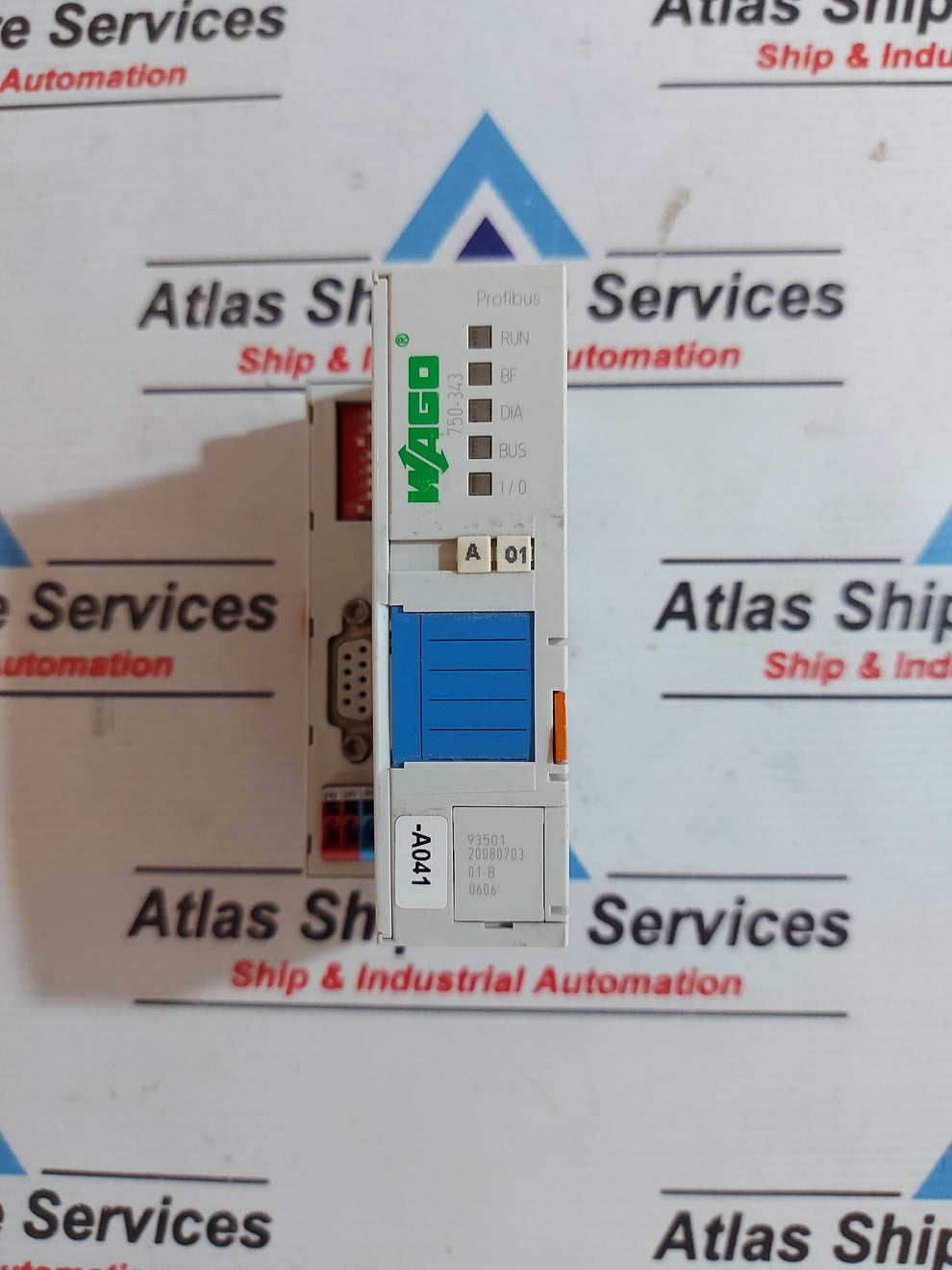 WAGO 750-343 PROFIBUS-DP FIELDBUS COUPLER – Atlas Shipcare Services