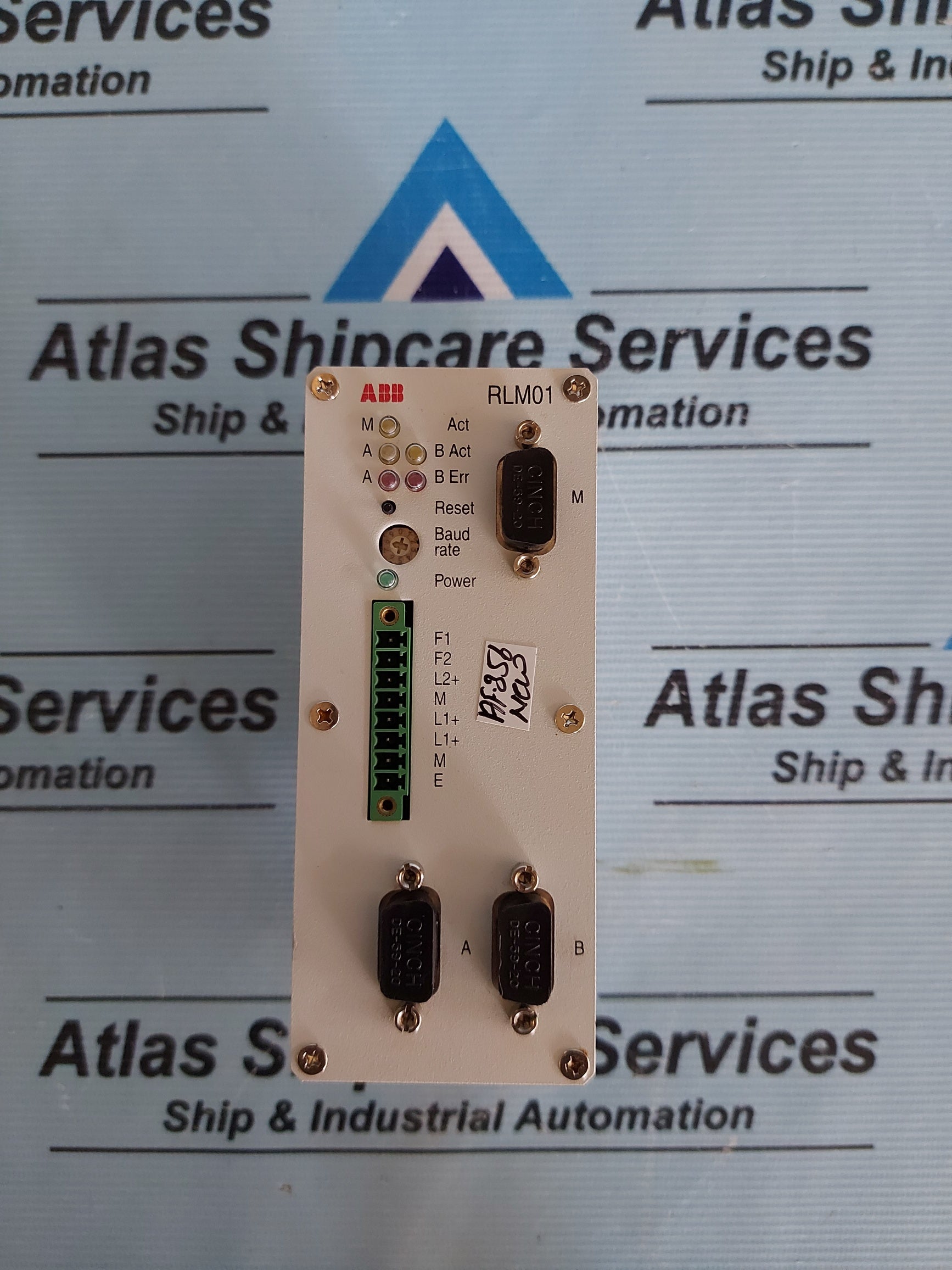 ABB 3BDZ000398R1 RLM01 REDUNDANCY LINK MODULE – Atlas Shipcare Services