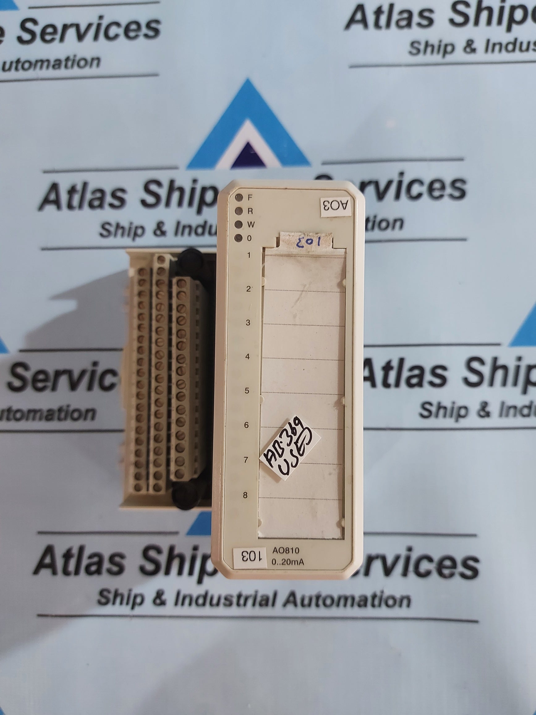 ABB AO810 3BSE008522R1 ANALOG OUTPUT MODULE – Atlas Shipcare Services