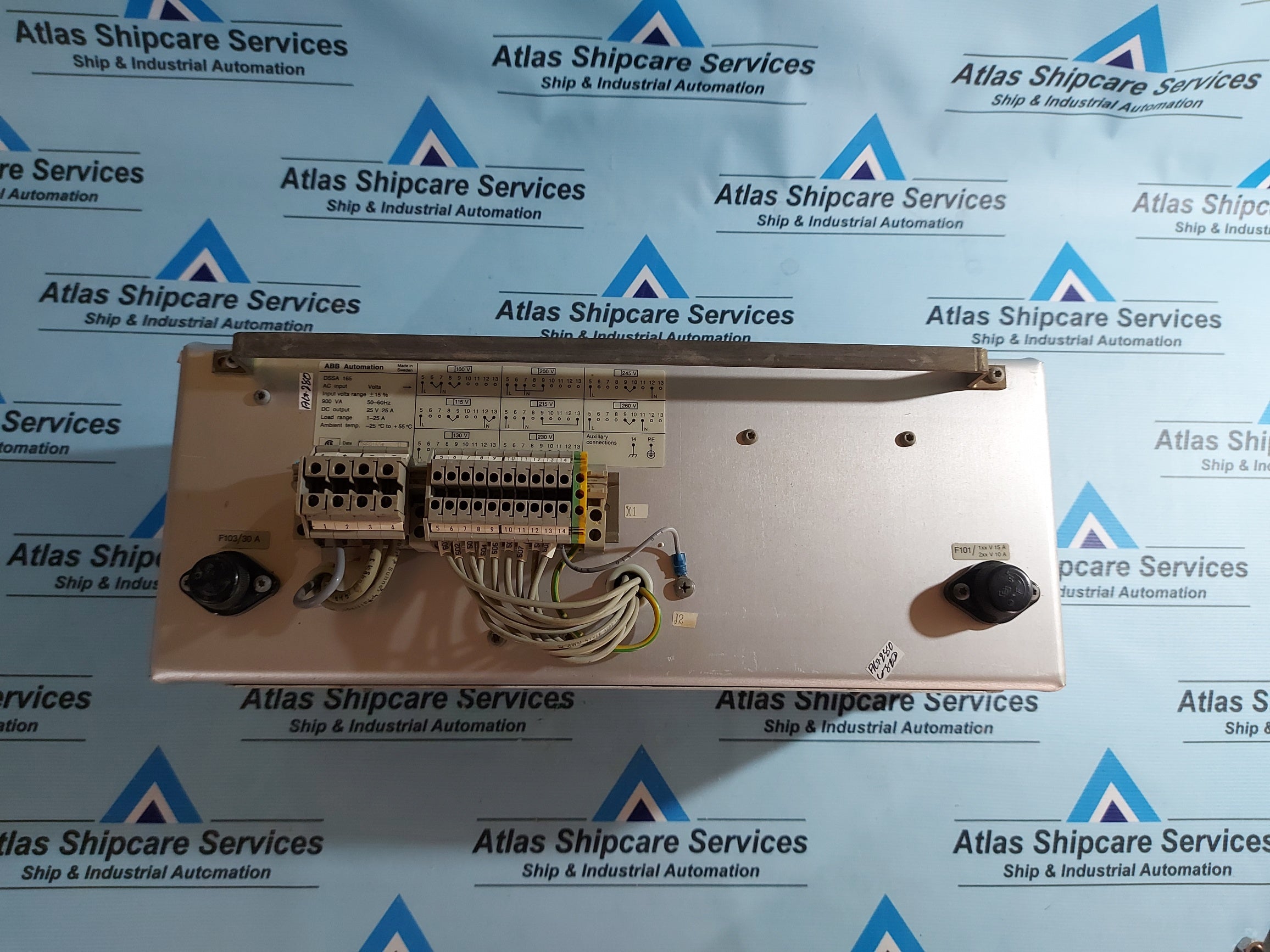 ABB DSSA 165 POWER SUPPLY DISTRIBUTED SYSTEM – Atlas Shipcare Services