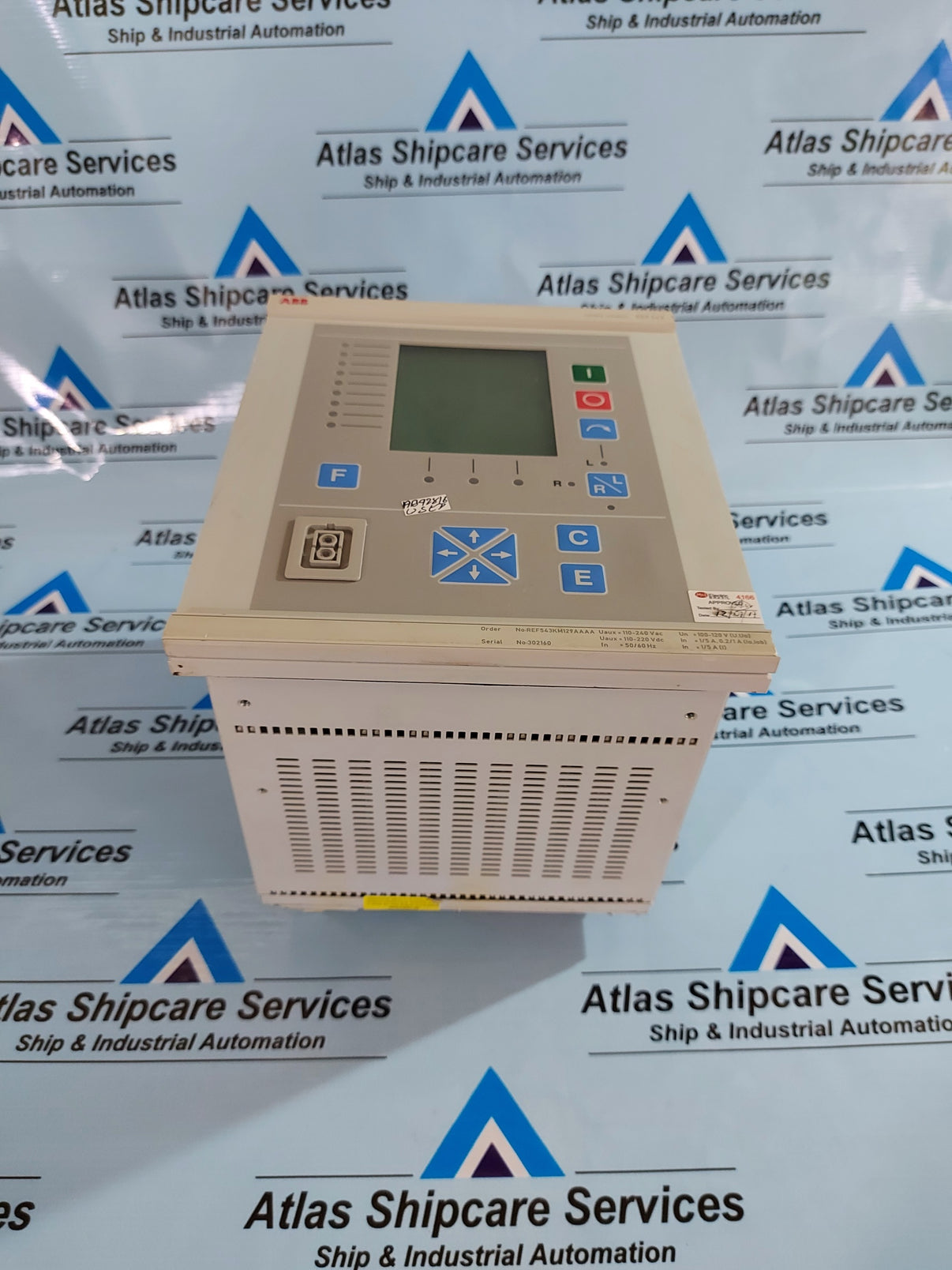 ABB REF543KM129AAAA FEEDER TERMINAL RELAY – Atlas Shipcare Services