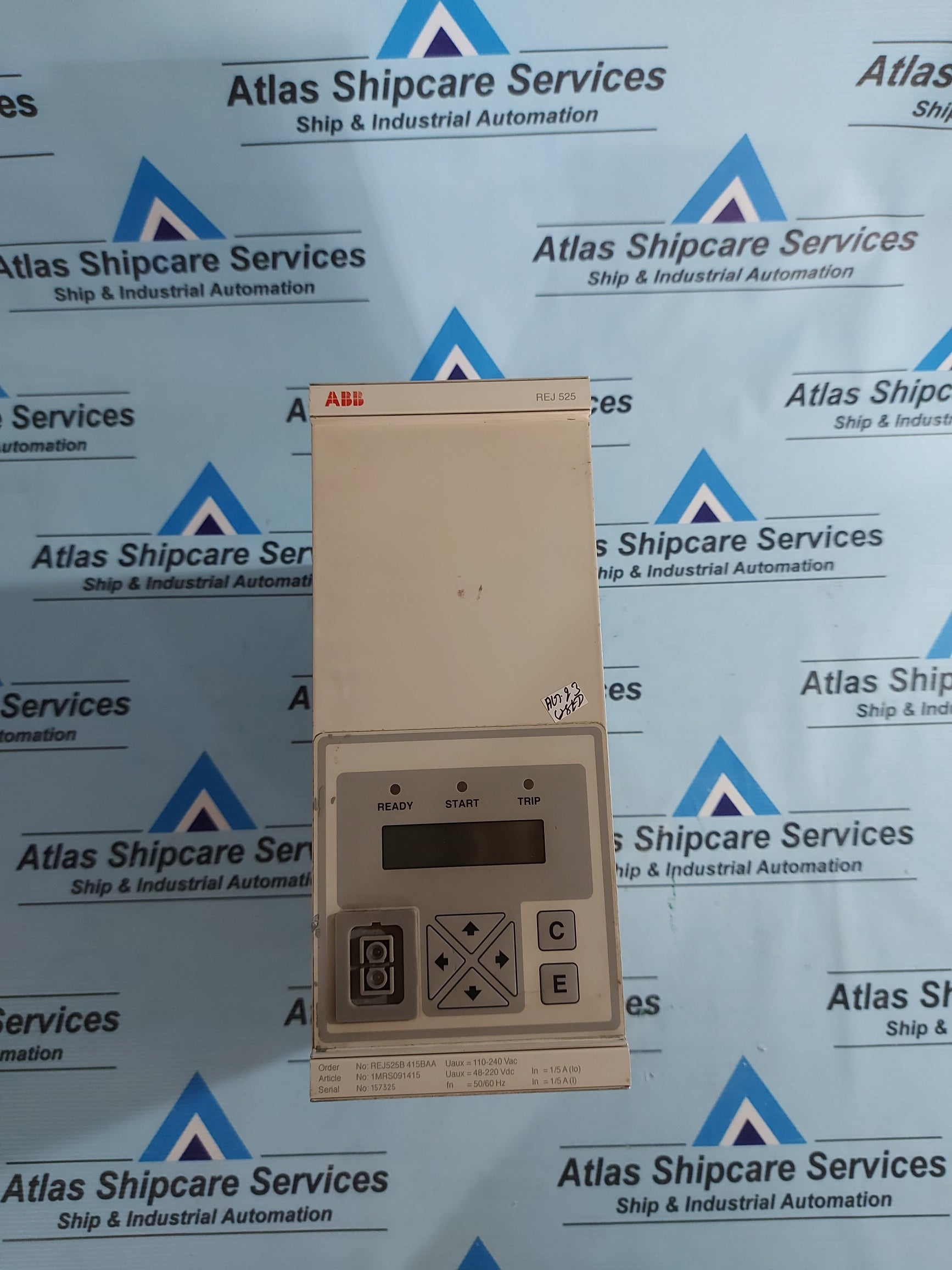 ABB REJ 525 OVERCURRENT AND EARTH-FAULT RELAY REJ525B 415BAA – Atlas ...