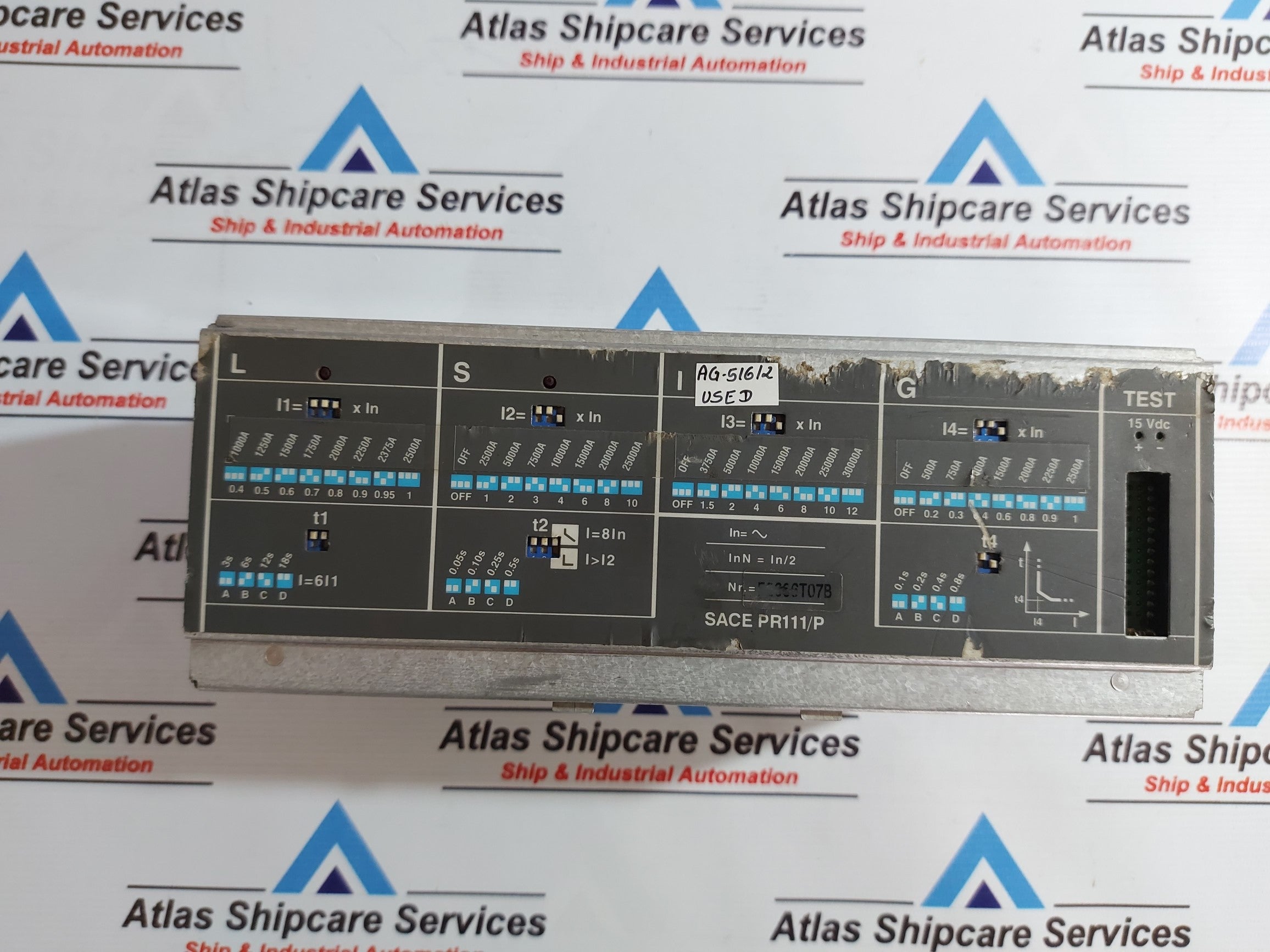 ABB SACE PR111/P LSIG TRIP UNIT – Atlas Shipcare Services