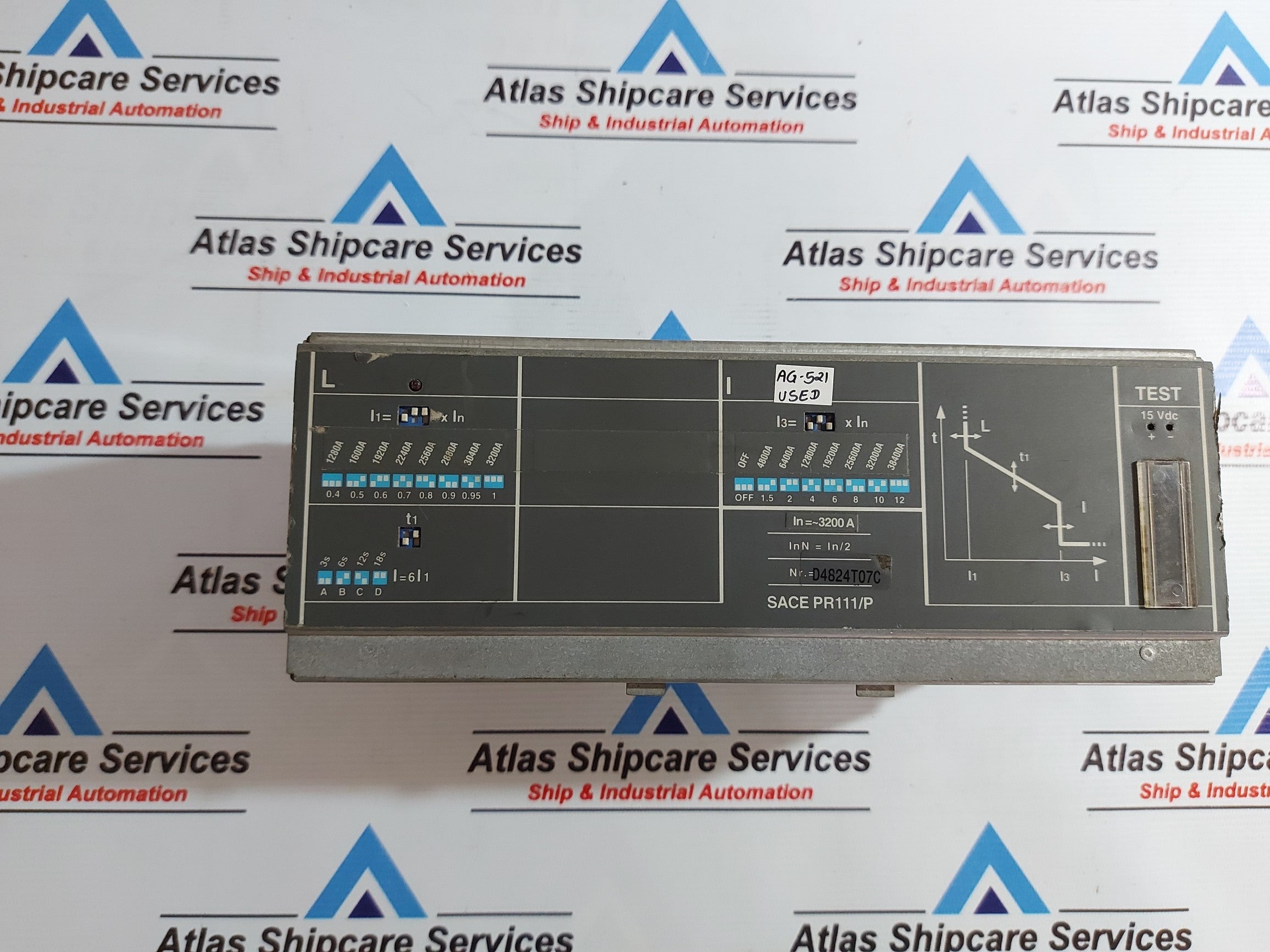 ABB SACE PR111/P LSIG TRIP UNIT 3200 A – Atlas Shipcare Services