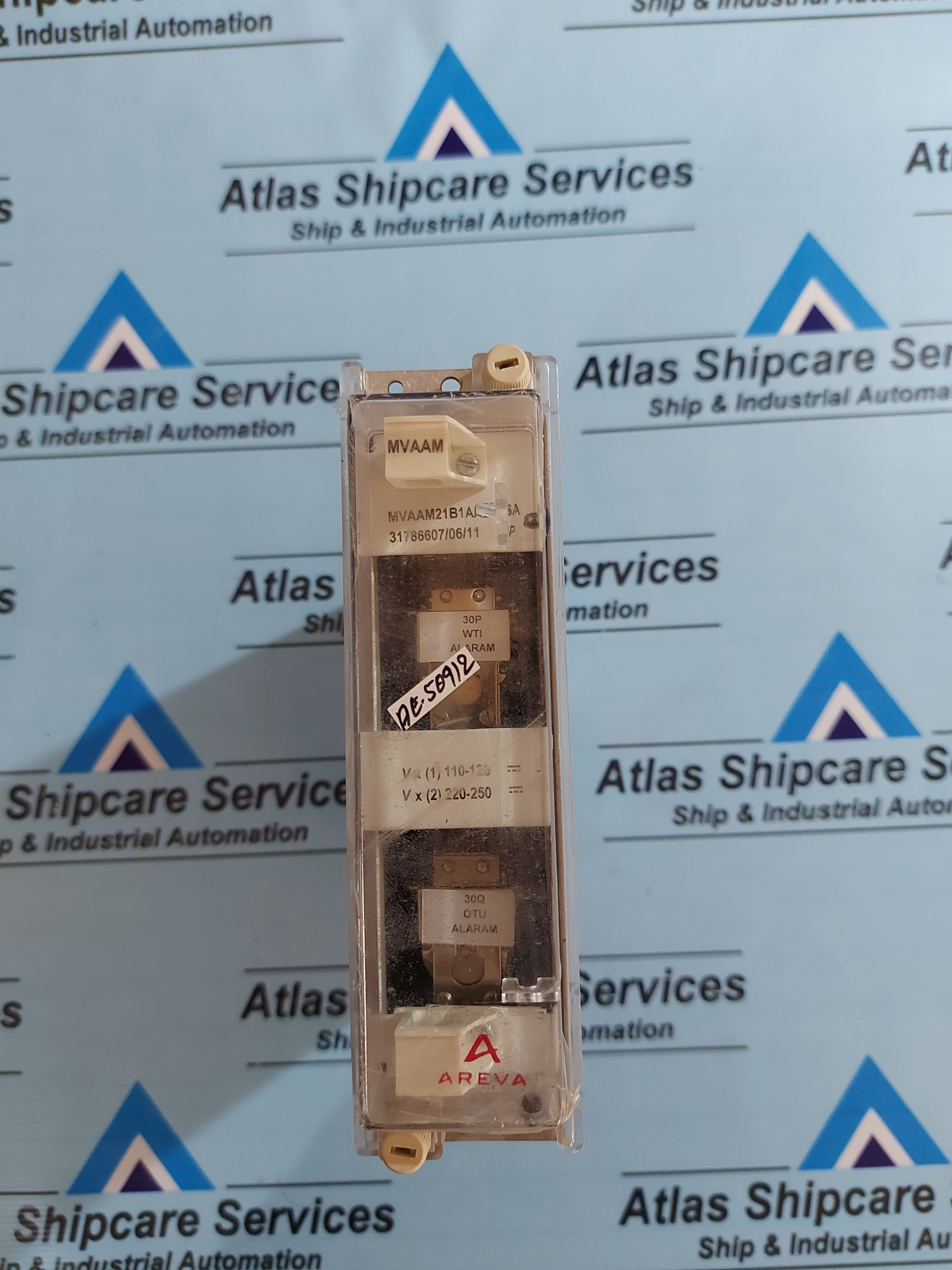 AREVA MVAAM21B1AA2516A PROTECTION RELAY – Atlas Shipcare Services