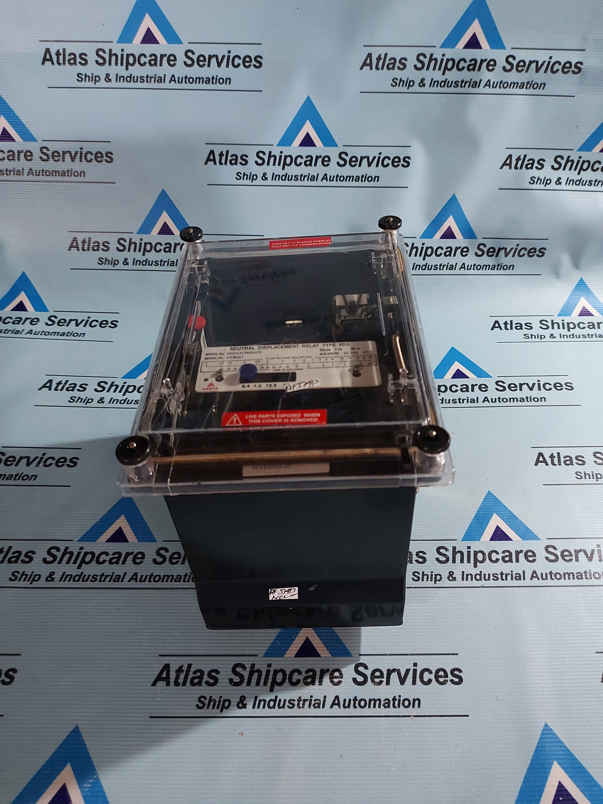 AREVA VDG14A9001ACH VOLTAGE NEUTRAL DISPLACEMENT RELAY – Atlas Shipcare ...