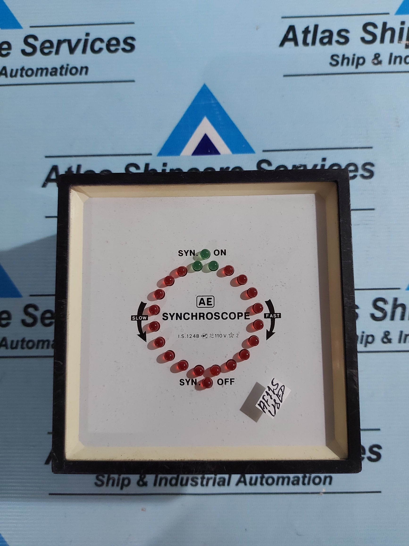 AUTOMATIC ELECTRIC GENERATOR SYNCHROSCOPE – Atlas Shipcare Services