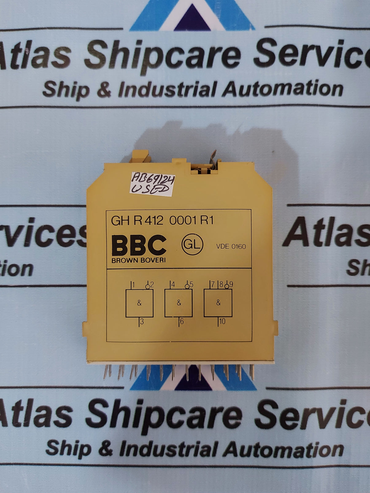 BBC BROWN BOVERI GH R 412 0001 R1 – Atlas Shipcare Services