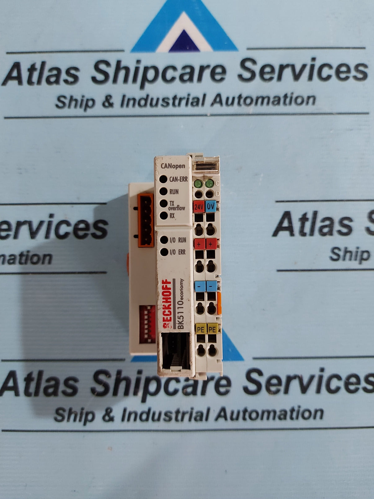 BECKHOFF BK5110 CANOPEN COMPACT BUS COUPLER – Atlas Shipcare Services
