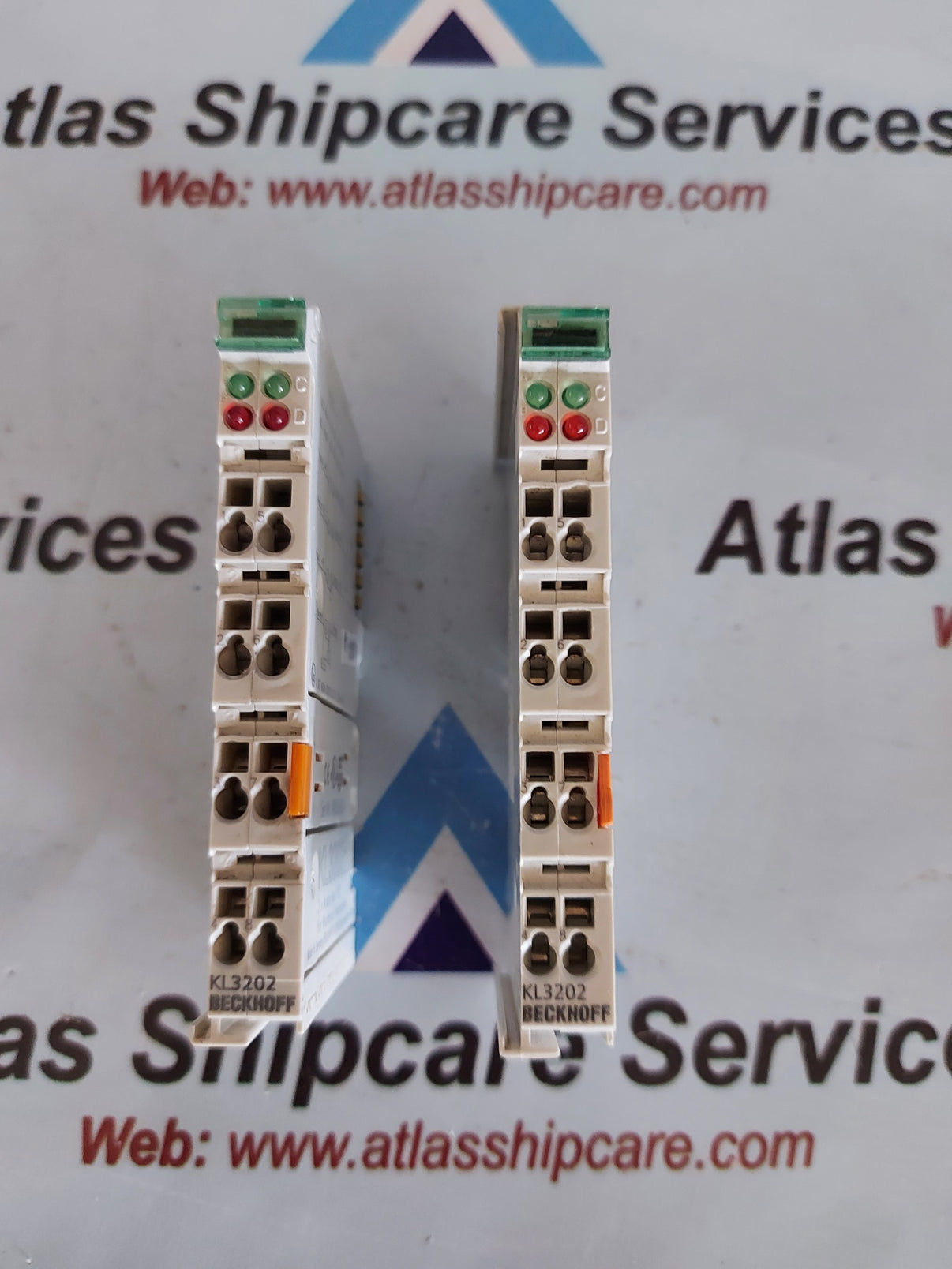 Beckhoff KL3202 2-Channel Input Terminal Pt100 (RTD) – Atlas Shipcare ...