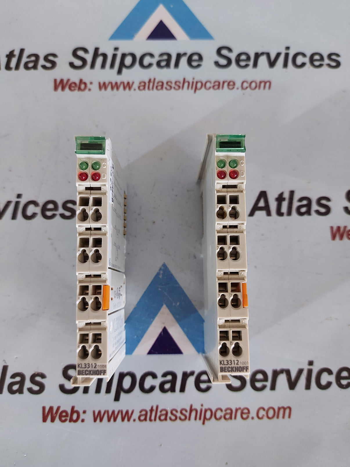 Beckhoff KL3312 2-Channel Thermocouple Input Terminal – Atlas Shipcare ...