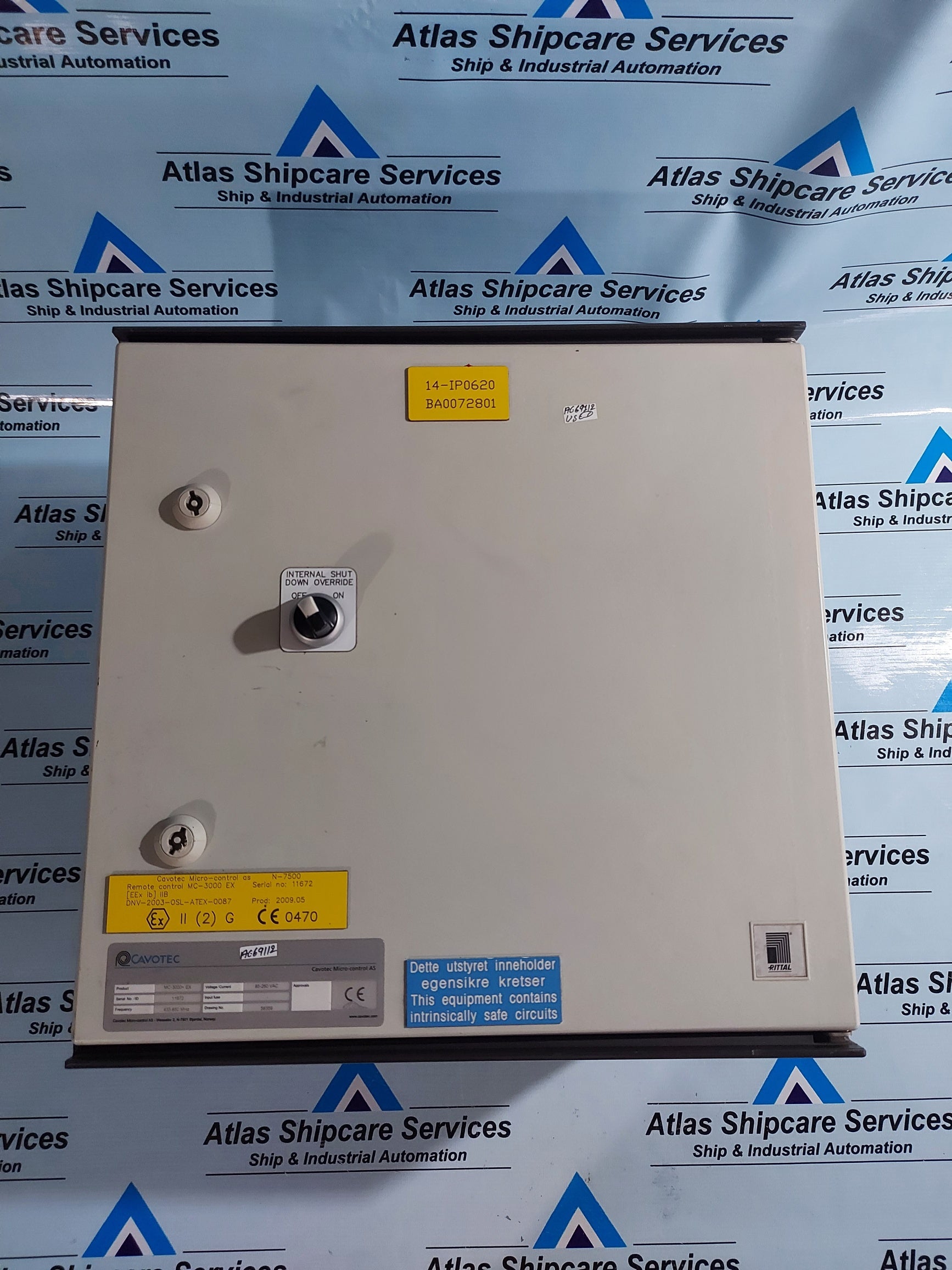 CAVOTEC MICRO-CONTROL REMOTE CONTROL MC-3000 EX N-7500 – Atlas Shipcare ...