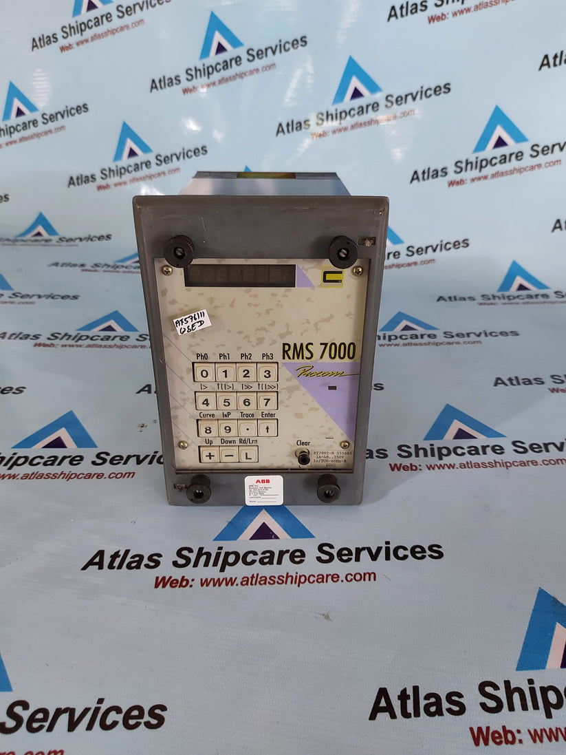 CEE DIGITAL MULTICURVE PHASE AND EARTH OVERCURRENT RELAY RMS 7000 ...