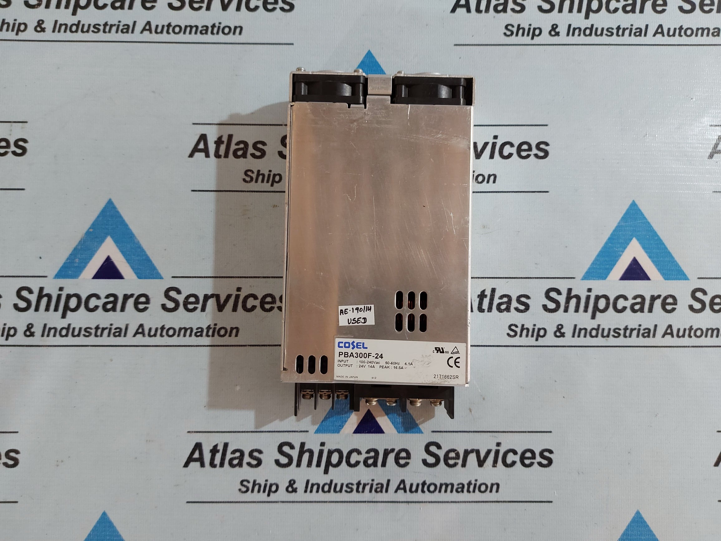 COSEL PBA300F-24 SWITCHING POWER SUPPLY – Atlas Shipcare Services