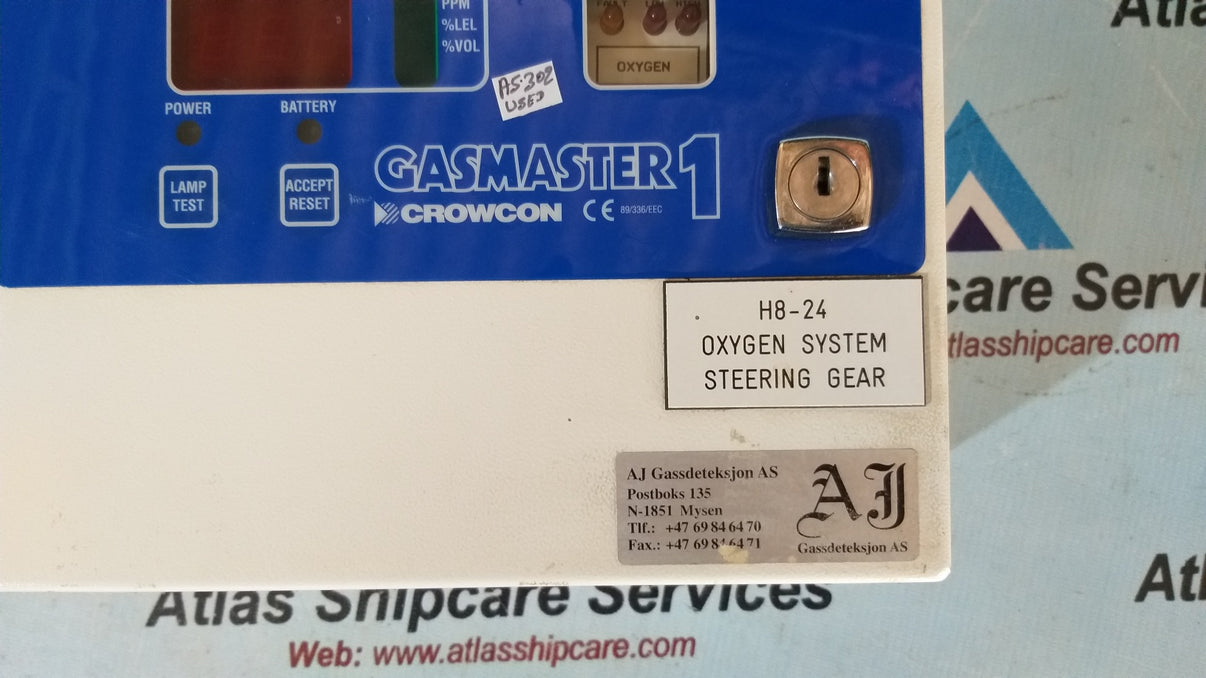 Crowcon Gasmaster 1 Gas Detection Control Panel – Atlas Shipcare Services