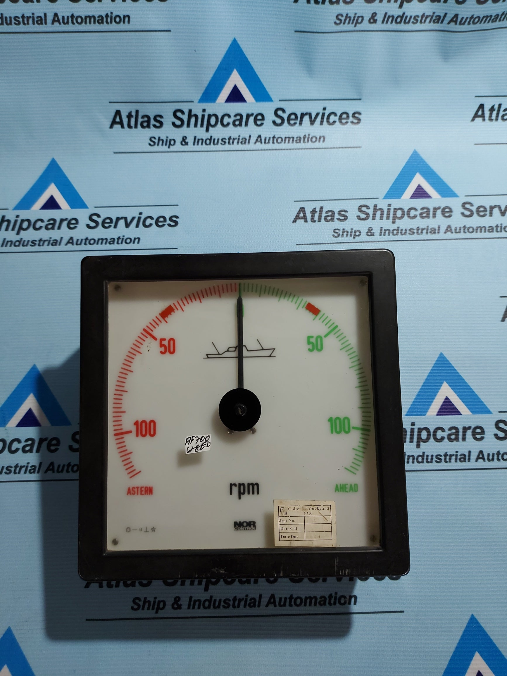 DEIF NORCONTROL 23609-3 RPM INDICATOR – Atlas Shipcare Services