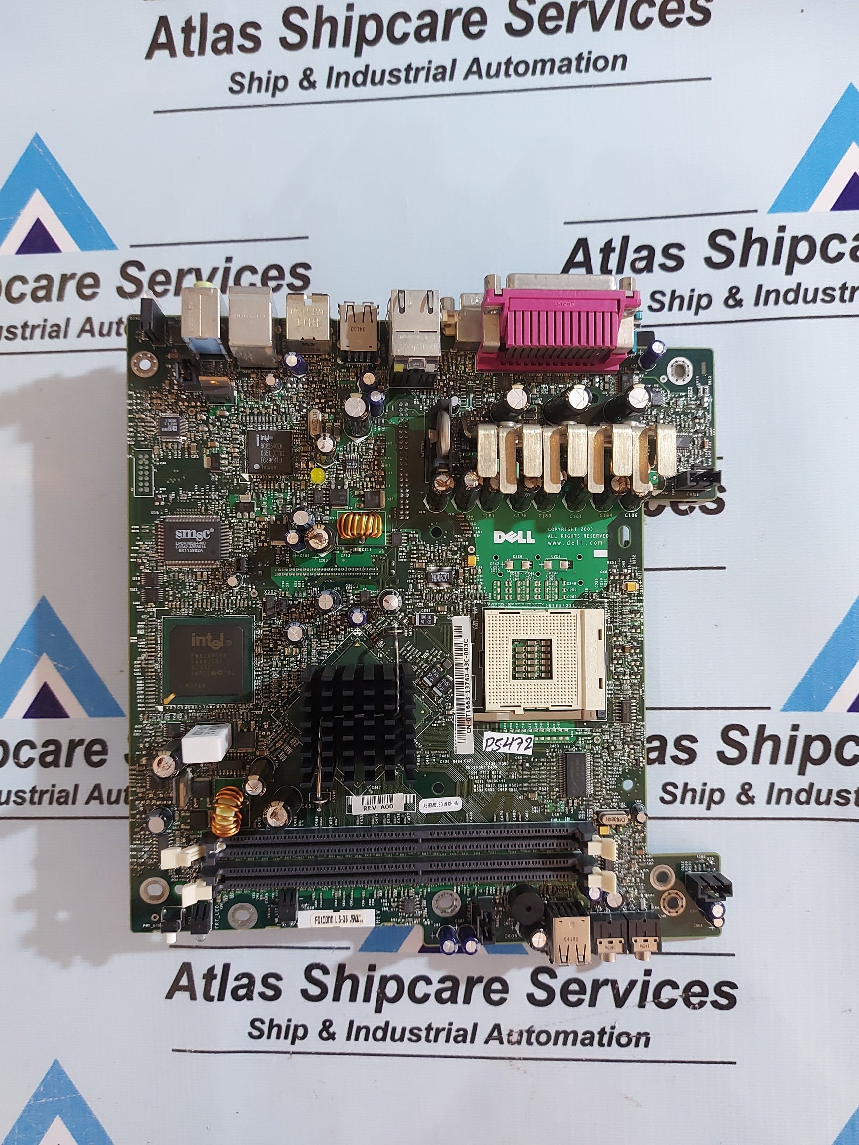 DELL FOXCONN LS-36 REV A00 MOTHERBOARD INTEL 2.40 GHz – Atlas Shipcare ...