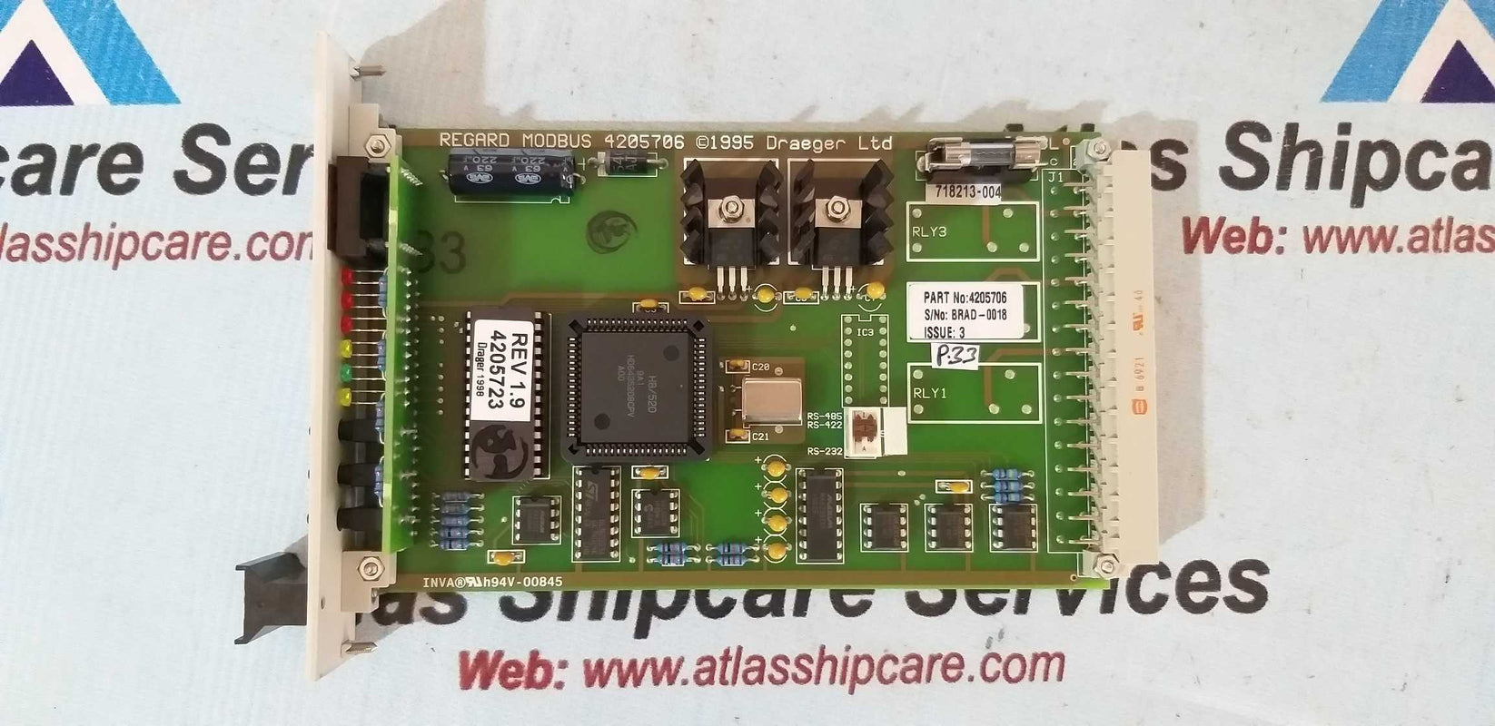 Drager 4205706 Regard Modbus Card – Atlas Shipcare Services