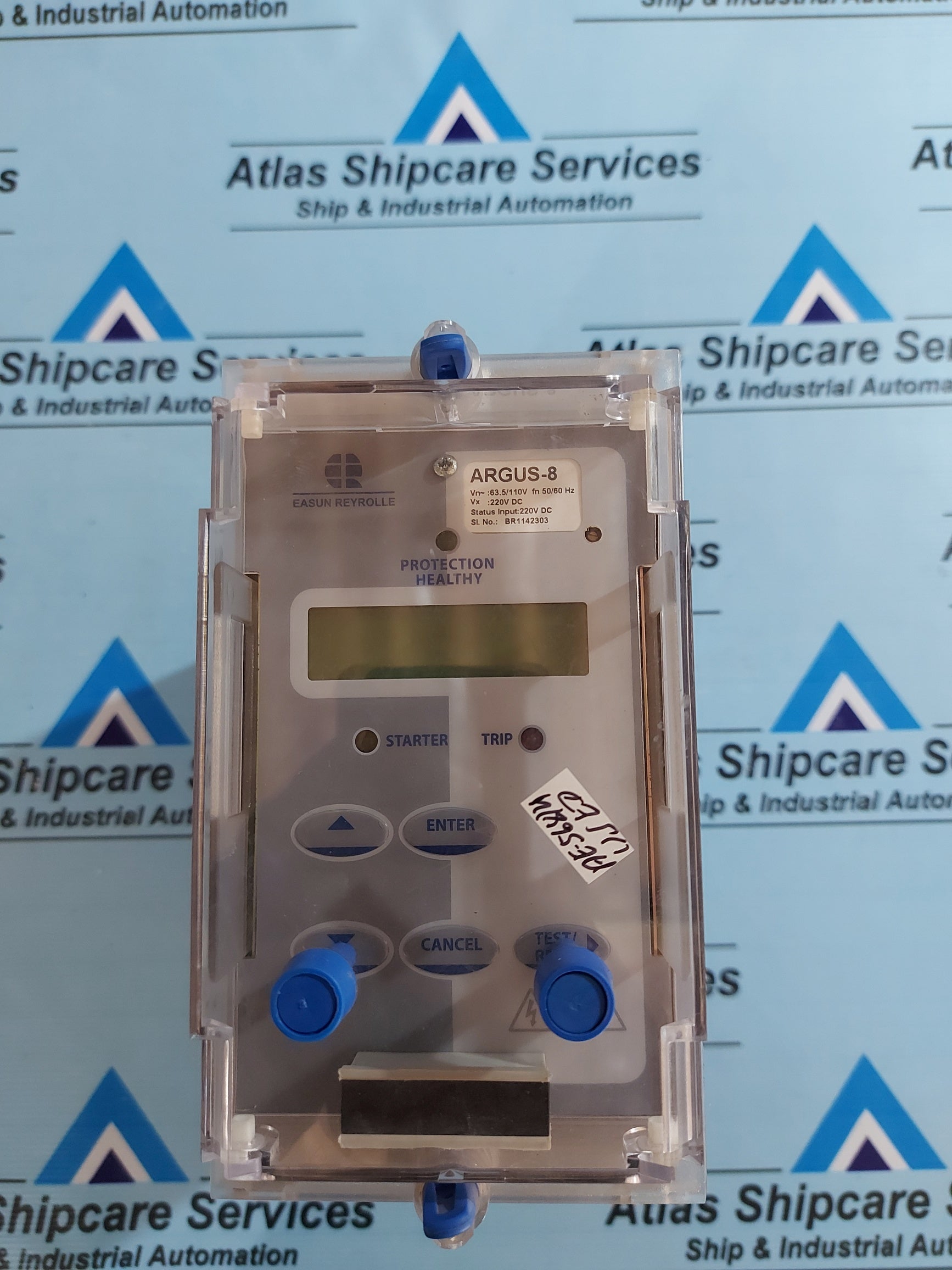 EASUN REYROLLE ARGUS-8 NUMERICAL VOLTAGE FREQUENCY PROTECTION RELAY ...