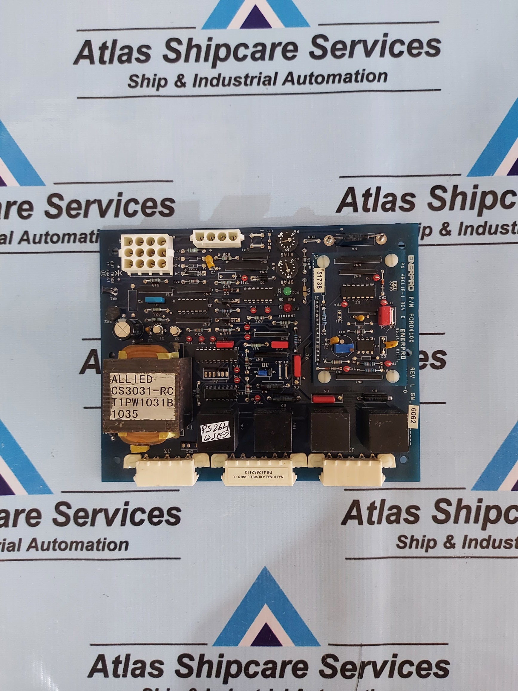 ENERPRO FCRO4100 REV.L FIRING BOARD – Atlas Shipcare Services