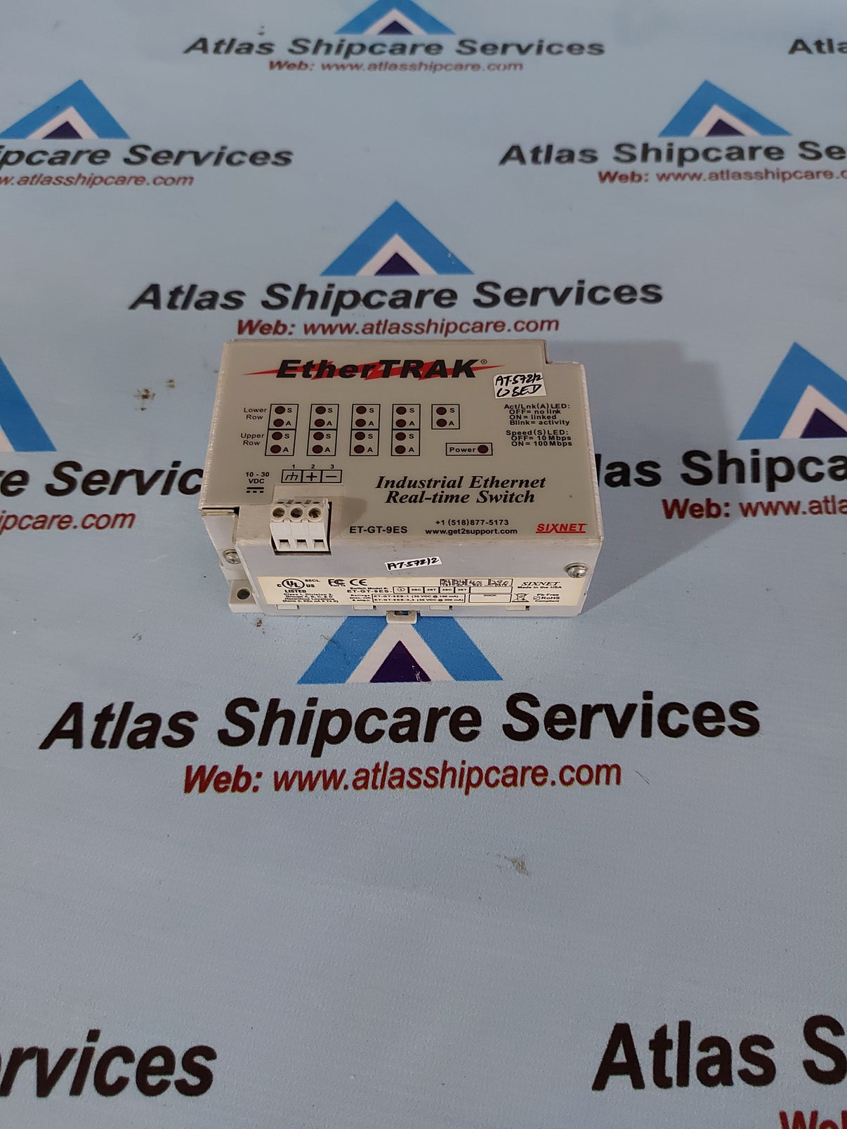ETHERTRAK ET-GT-9ES INDUSTRIAL ETHERNET REAL-TIME SWITCH – Atlas ...