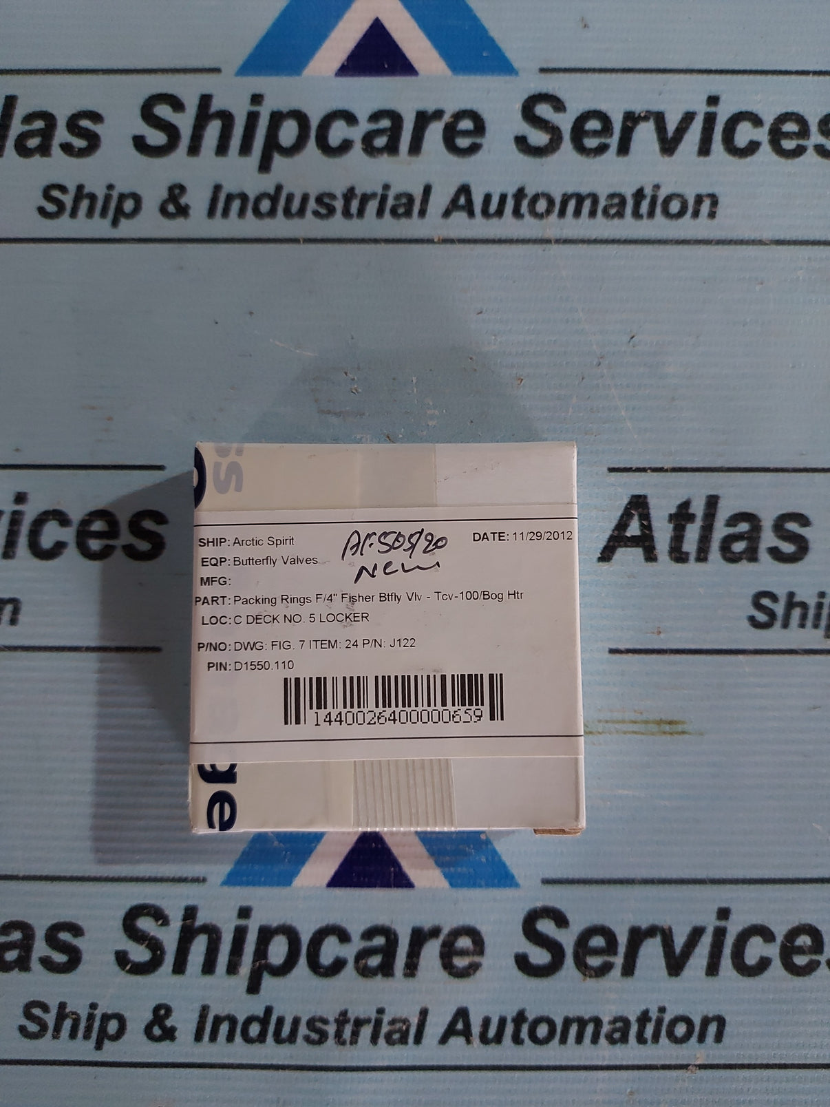 FISHER J1225901652 PACKING RING – Atlas Shipcare Services