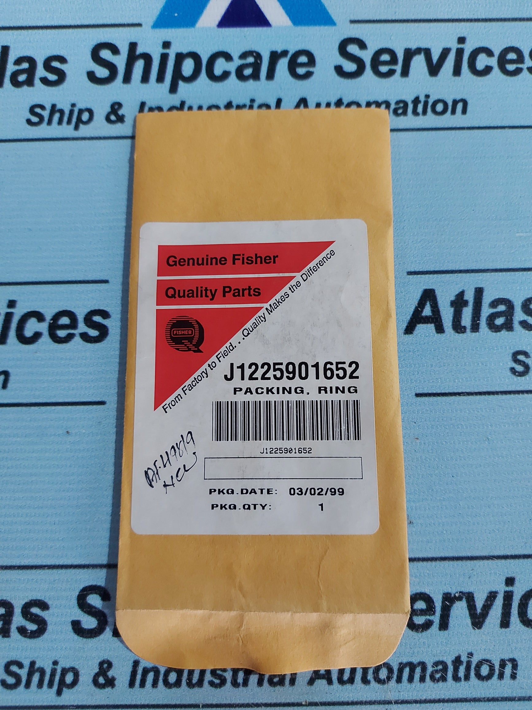 FISHER J1225901652 PACKING RING – Atlas Shipcare Services