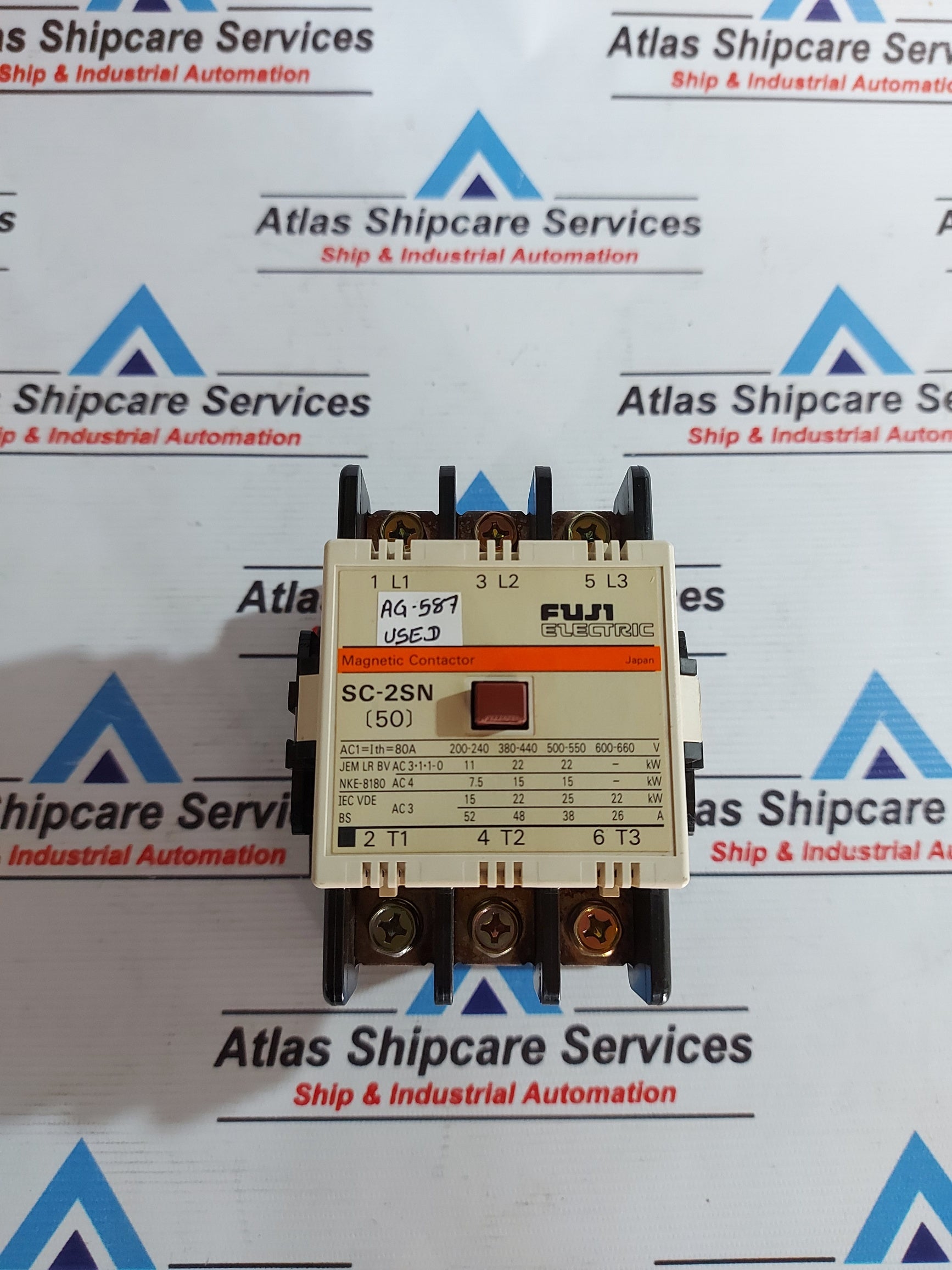FUJI ELECRIC SC-2SN 50 MAGNETIC CONTACTOR – Atlas Shipcare Services