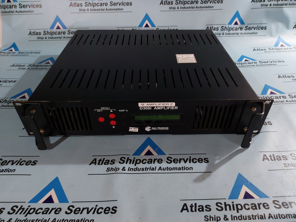 GAI-TRONICS D300i SINGLE AMPLIFIER 025-02-0030-101 – Atlas Shipcare ...