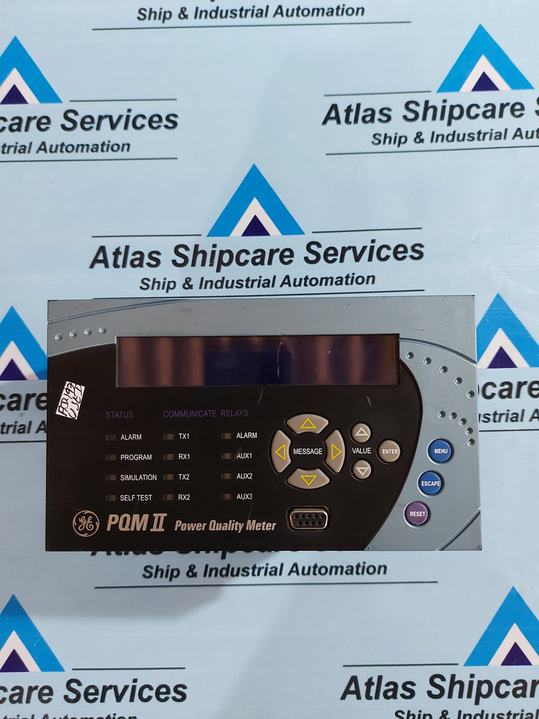 GENERAL ELECTRIC PQM II POWER QUALITY METER – Atlas Shipcare Services