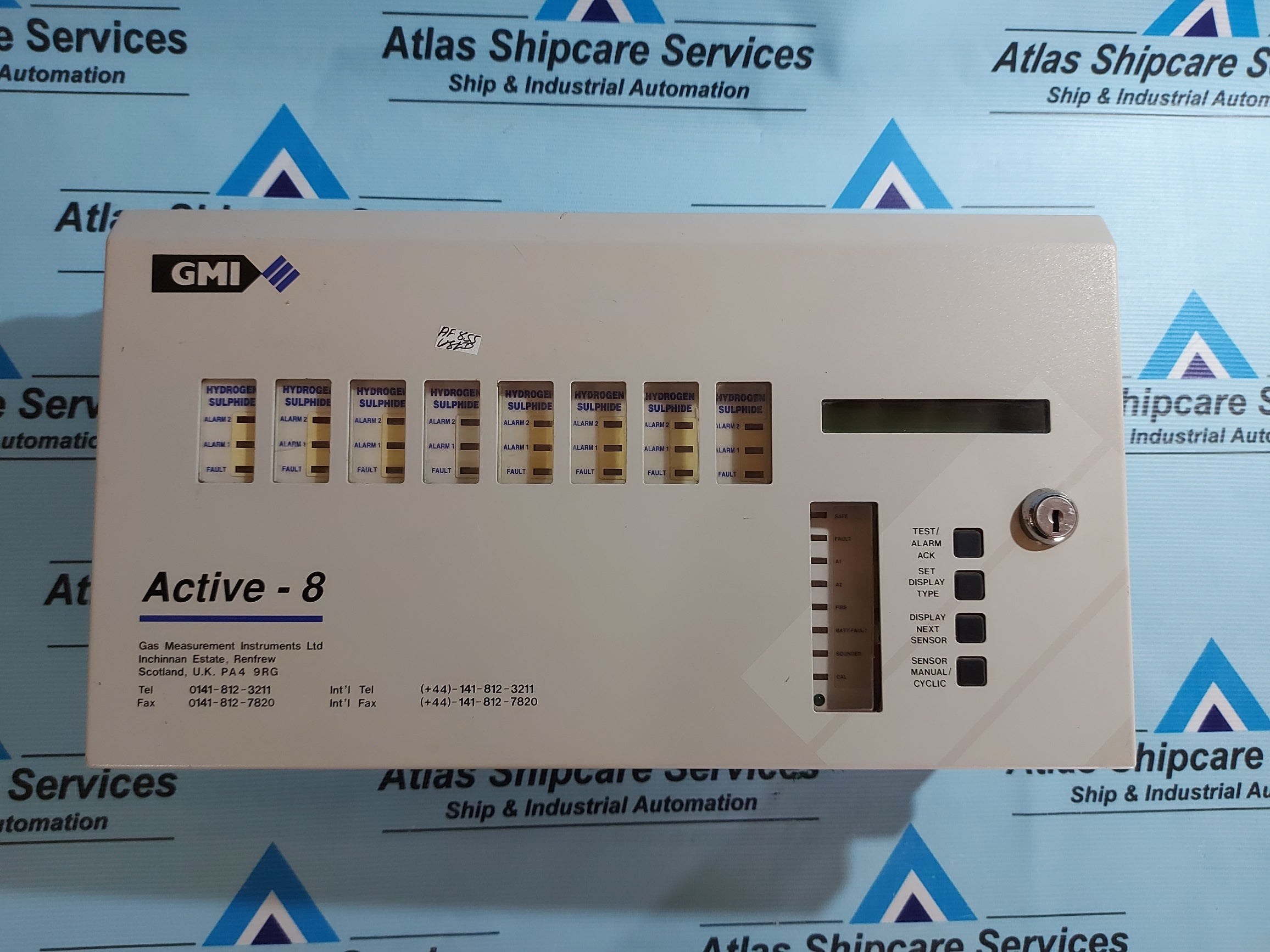 GMI ACTIVE-8 GAS DETECTOR SYSTEM – Atlas Shipcare Services