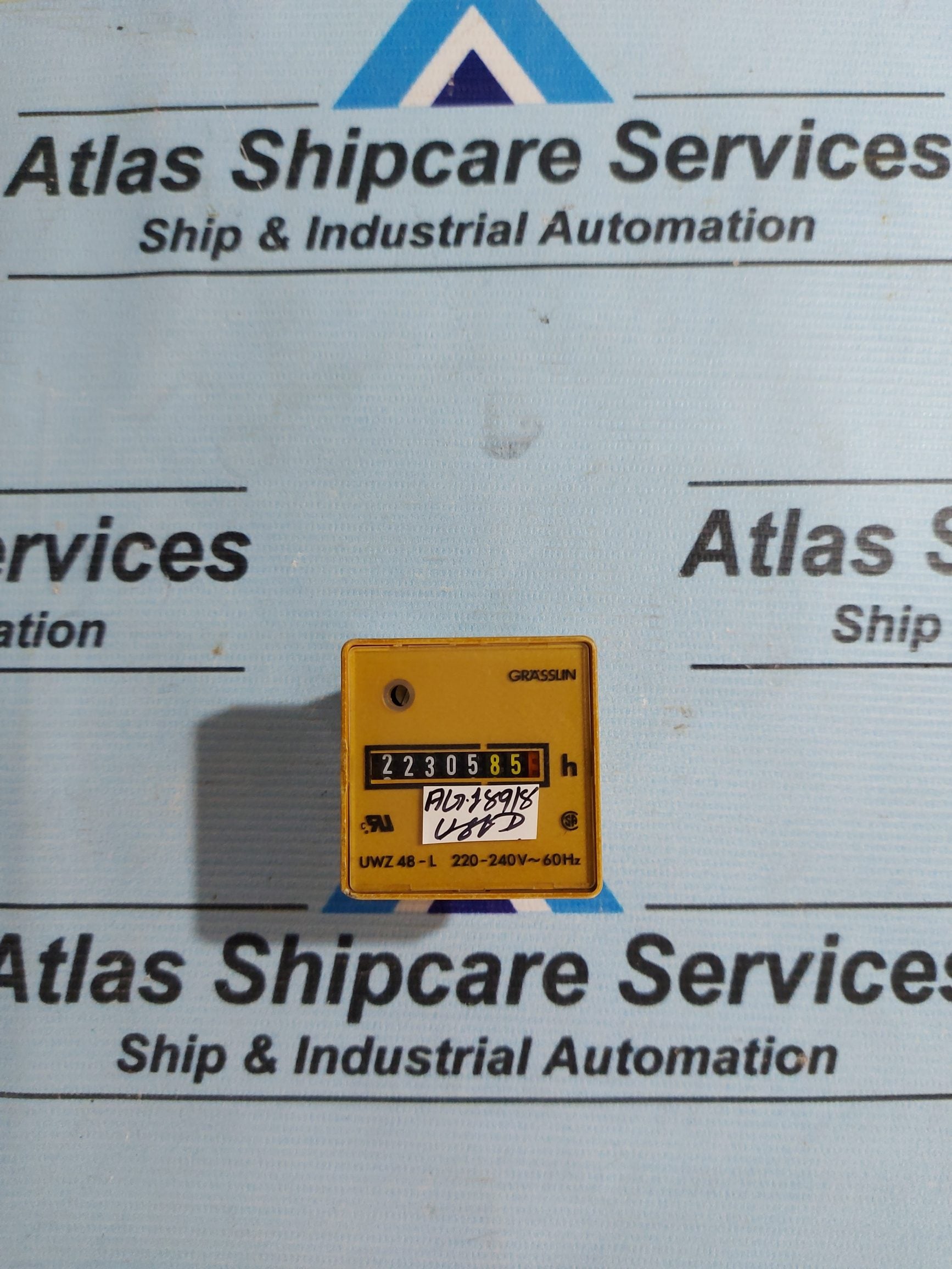 GRASSLIN UWZ 48-L HOUR COUNTER 220-240V~60Hz – Atlas Shipcare Services