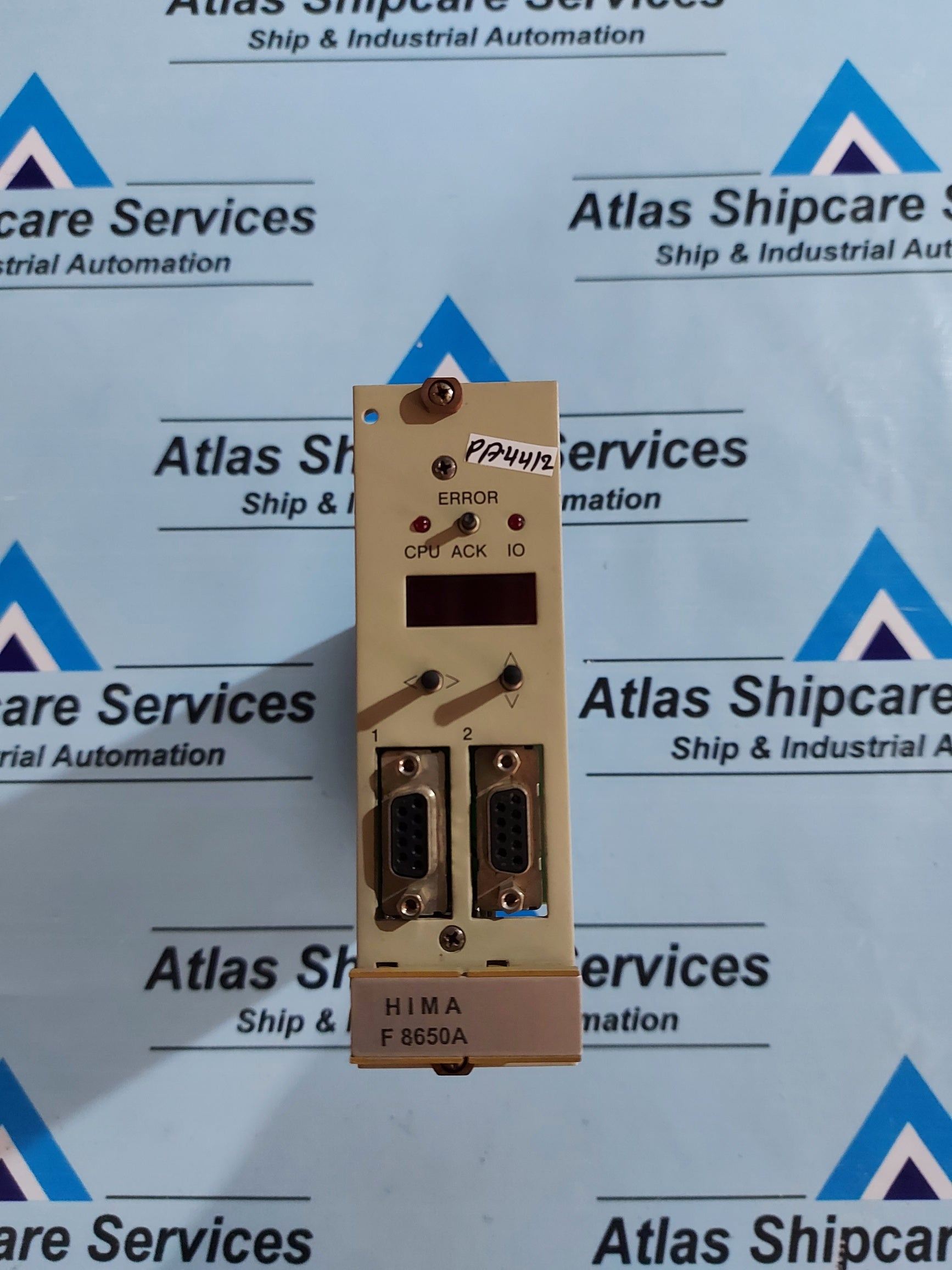 HIMA F 8650A CENTRAL MODULE – Atlas Shipcare Services