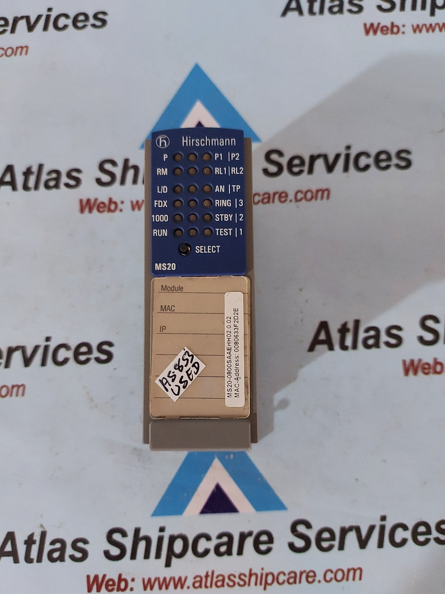 Hirschmann MS20 MICE Switching Module – Atlas Shipcare Services