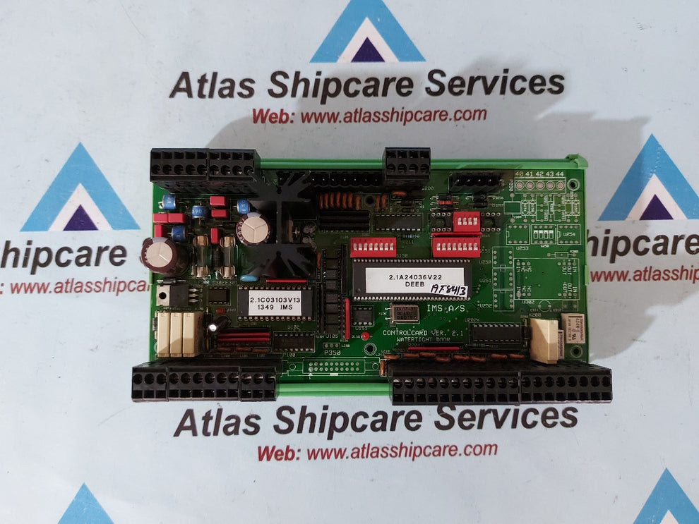 IMS ControlCard Ver. 2.1 Watertight Door Pcb Card – Atlas Shipcare Services