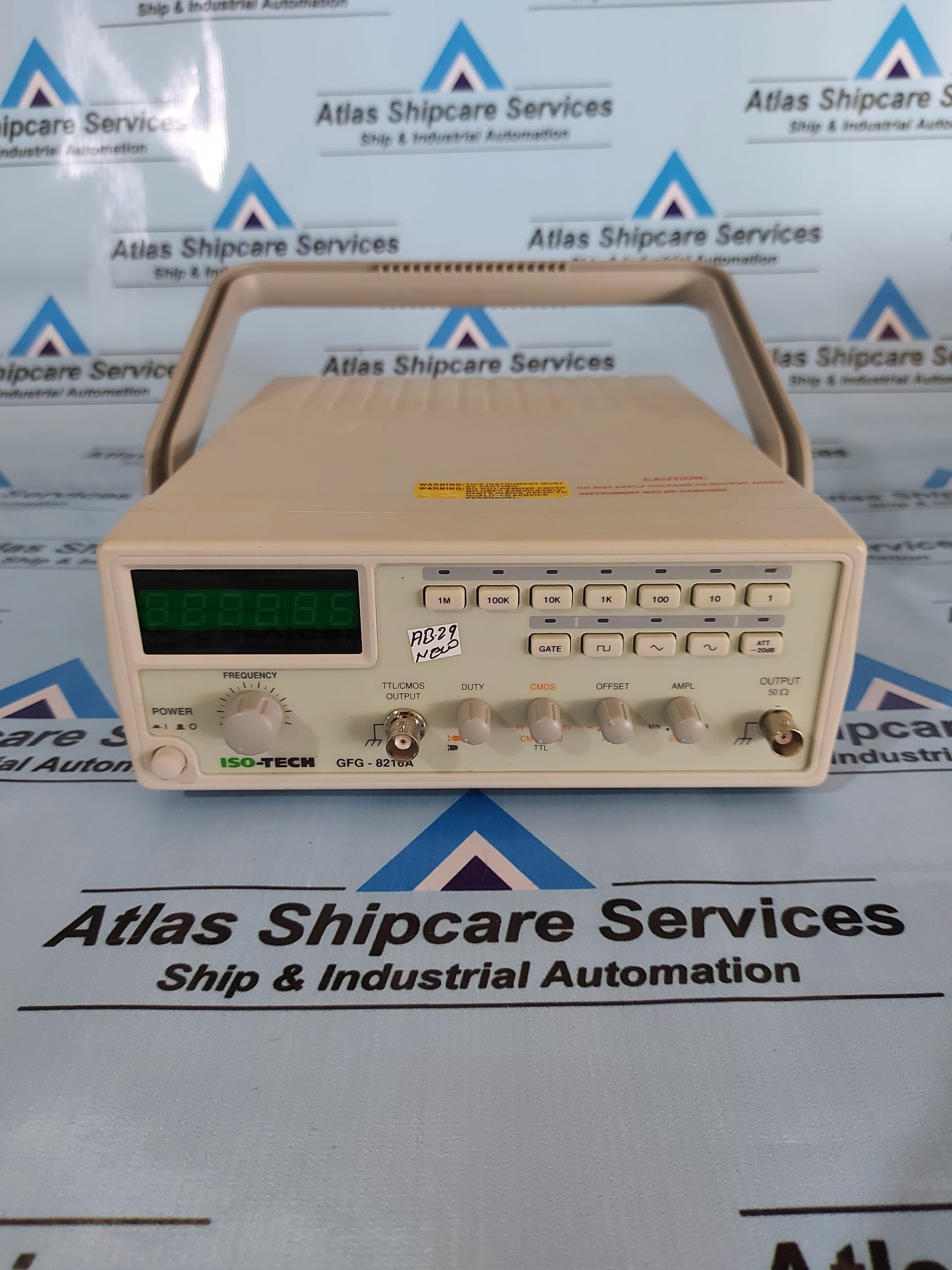 ISO-TECH GFG-8216A FUNCTION GENERATOR – Atlas Shipcare Services