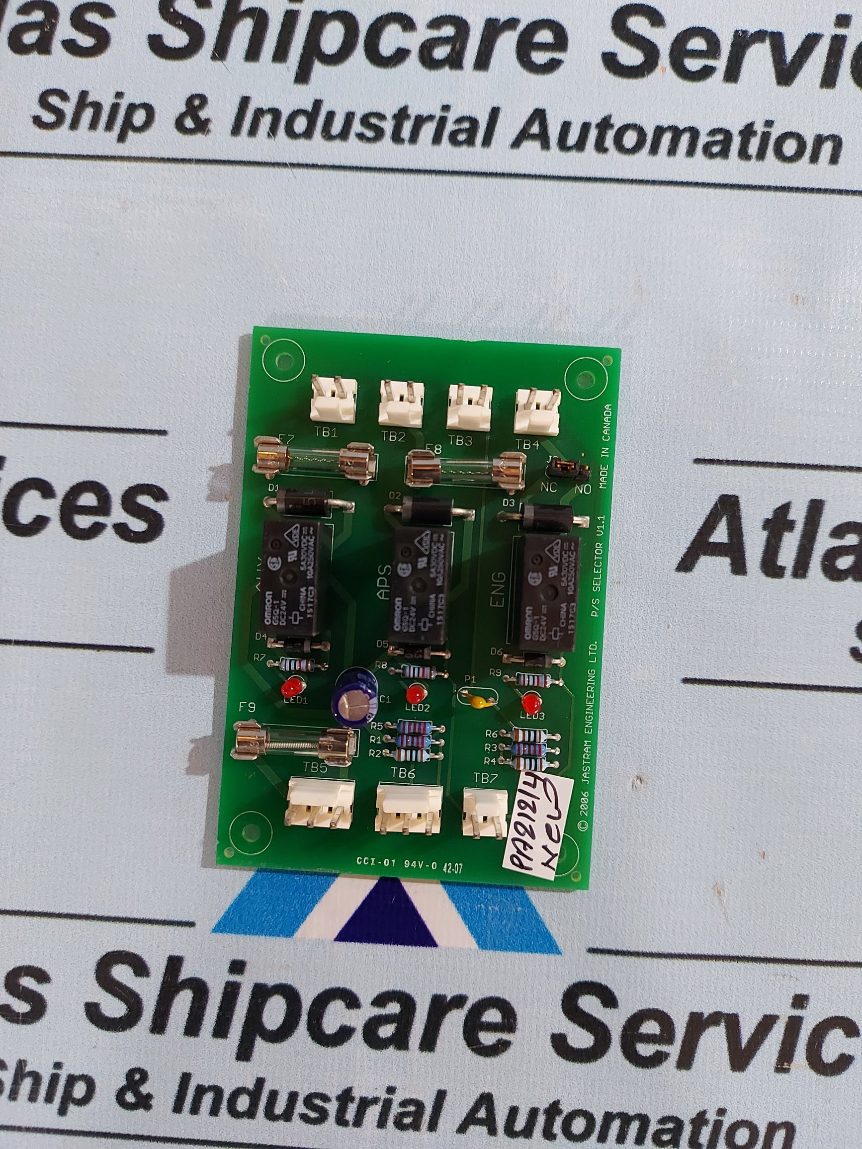 JASTRAM ENGINEERING CCI-01 LED SELECTOR V1.1 PCB CARD – Atlas Shipcare ...