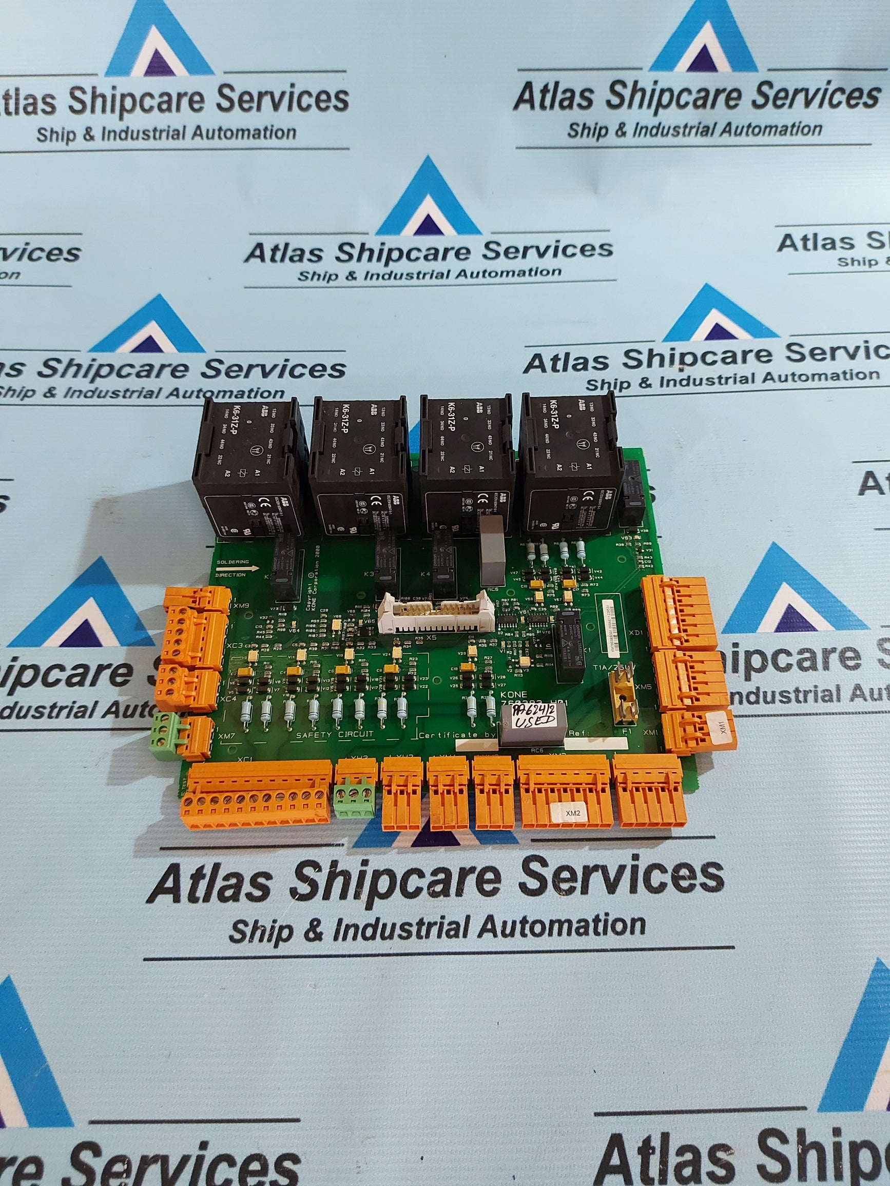 KONE 760383 H01 SAFETY CIRCUIT BOARD LCE ADOS – Atlas Shipcare Services