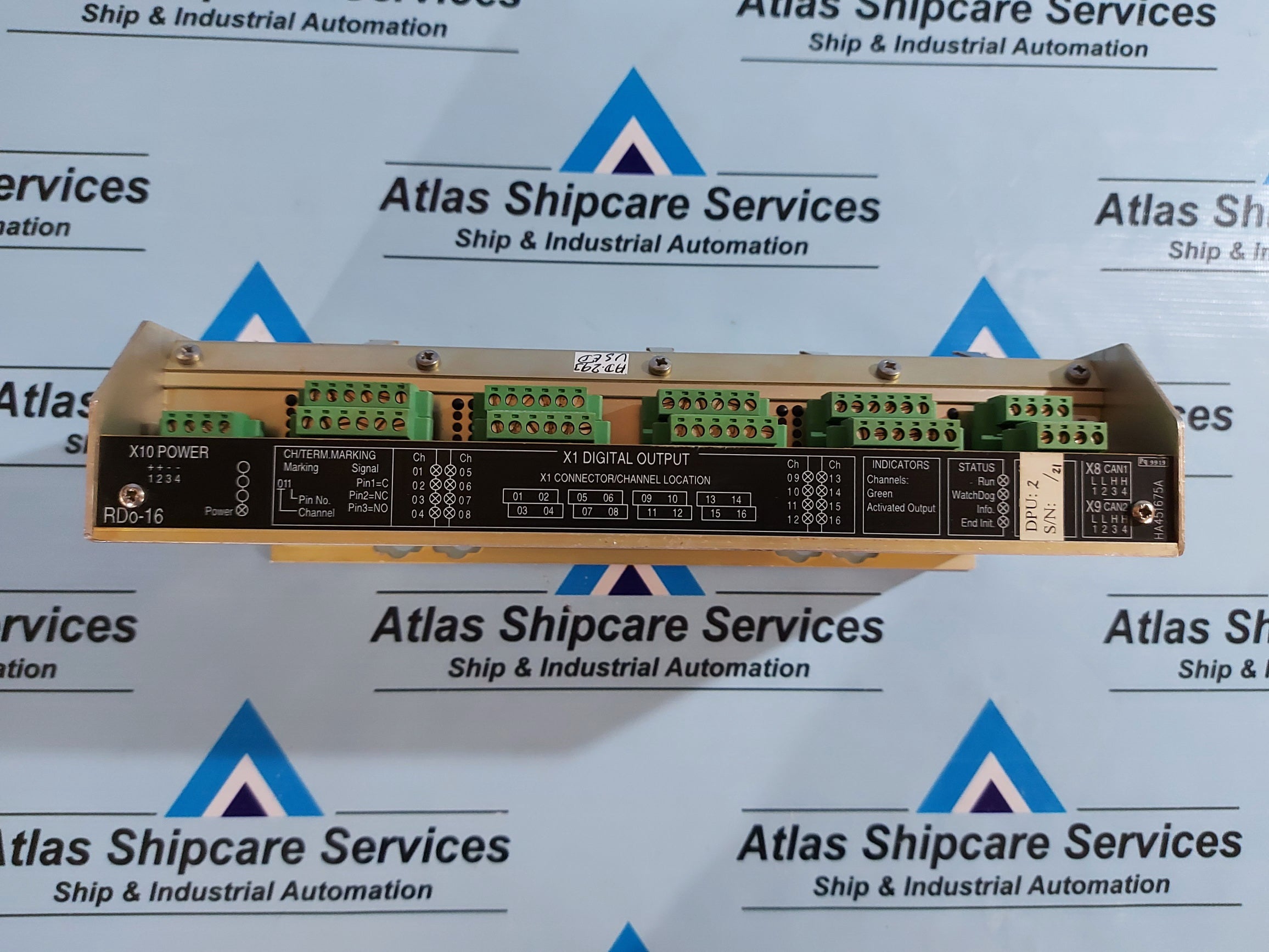 KONGSBERG RDo-16 8100155 REMOTE DIGITAL OUTPUT MODULE REV.C1 – Atlas ...
