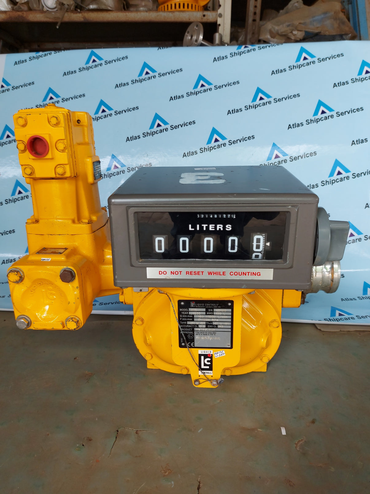 LIQUID CONTROLS M15-1 FLOW METER – Atlas Shipcare Services