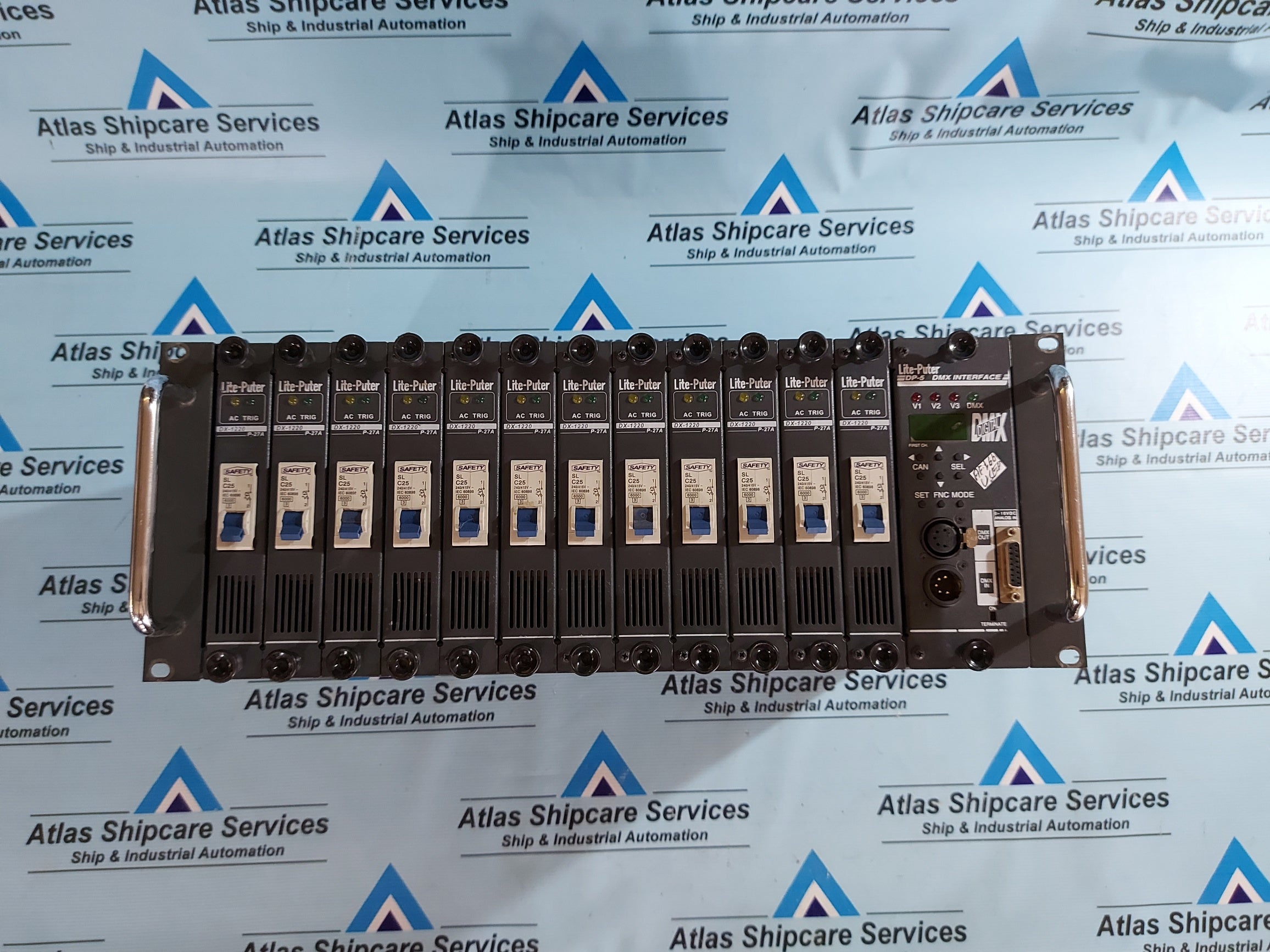 LITE-PUTER DX-1220 12 CHANNEL RACKMOUNT DIMMER PACK – Atlas Shipcare ...