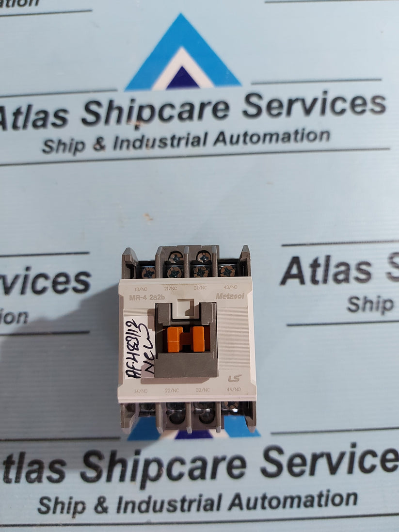 LS METASOL MR-4 2a2b CONTACTOR RELAY AC220V – Atlas Shipcare Services