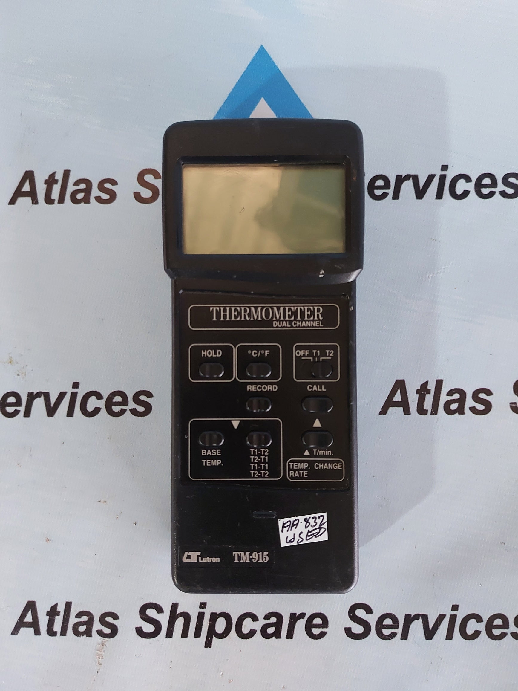 LUTRON TM-915 THERMOMETER DUAL CHANNEL – Atlas Shipcare Services